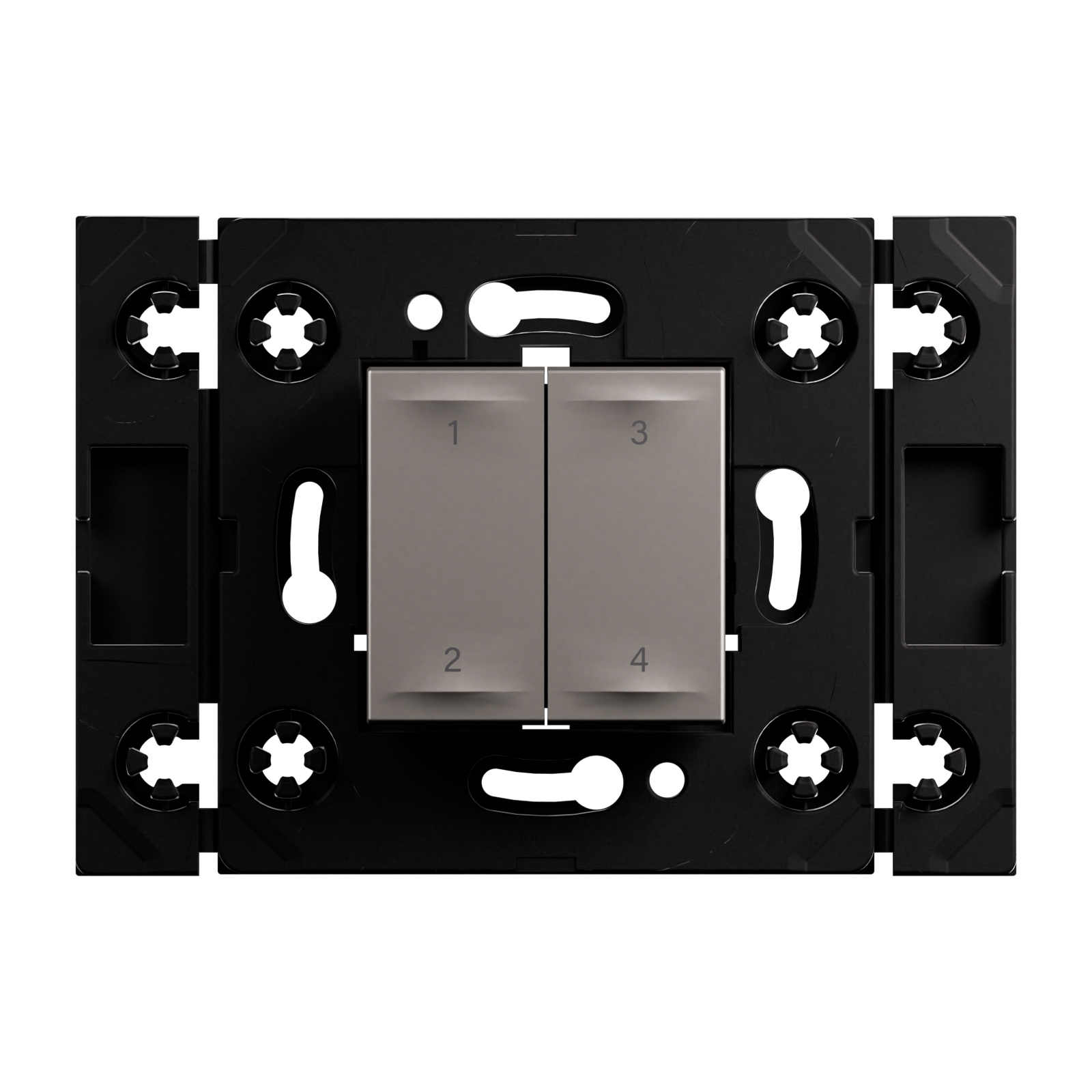 Arteor™ ADV Smart wireless batteryless control 4 scenes - Matt Titanium | AC5705MT1 ...