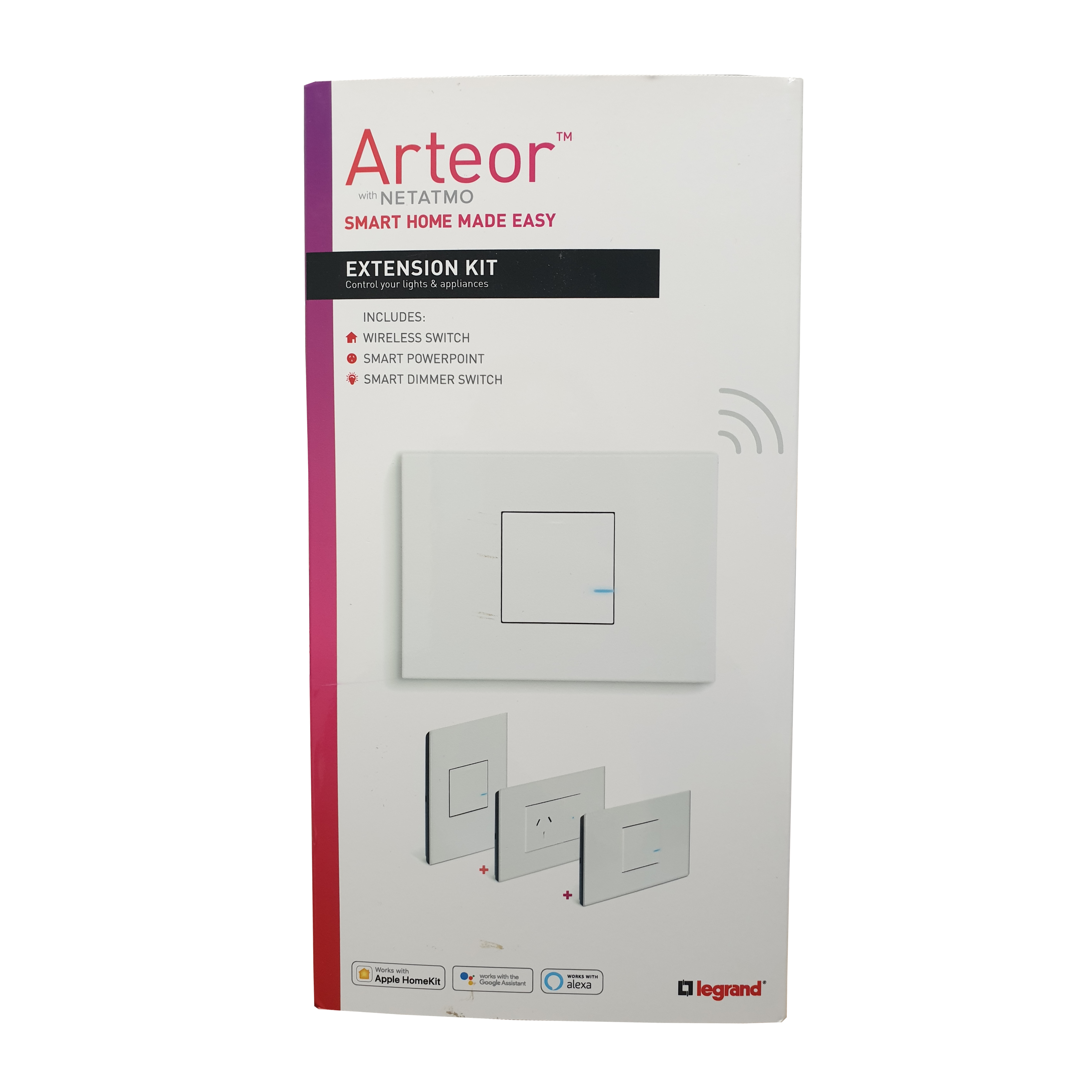 Arteor with Netatmo Smart Home Extension Kit White | AWNEKITWE ...