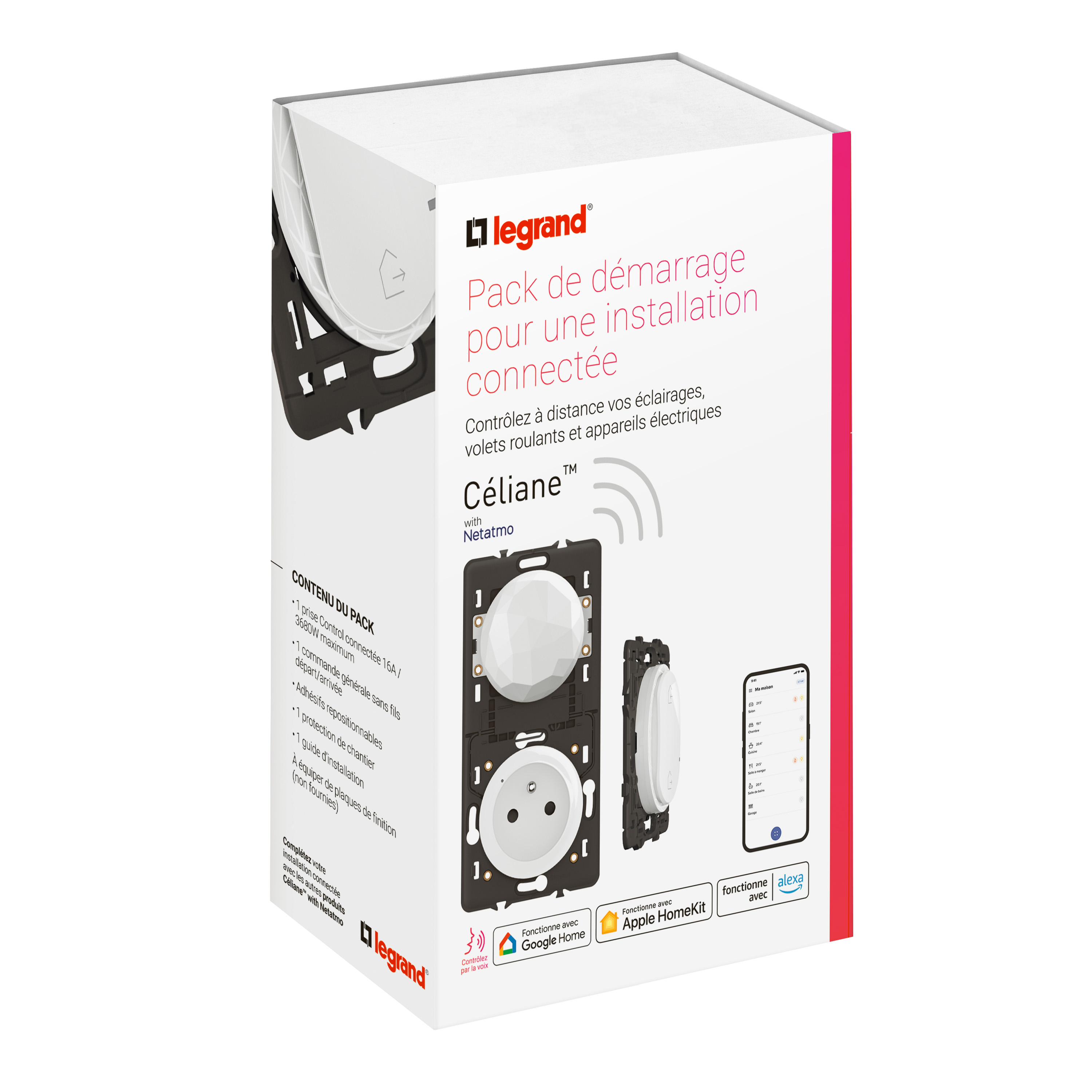 Céliane with Netatmo - Connected starter pack wireless master switch ...