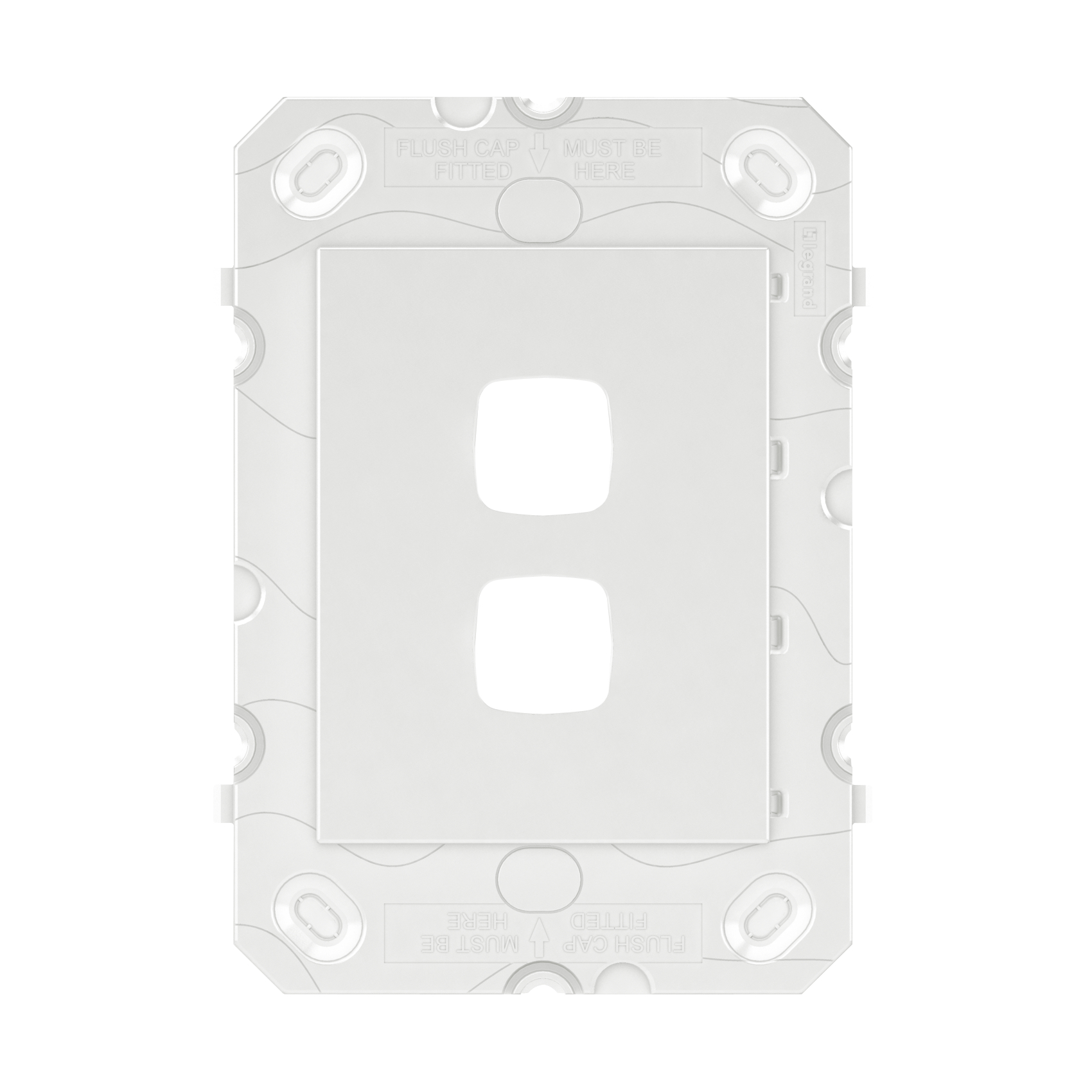 Legrand Arteor 16A 2 Gang 2 Way Single Pole Double Throw Vertical ...