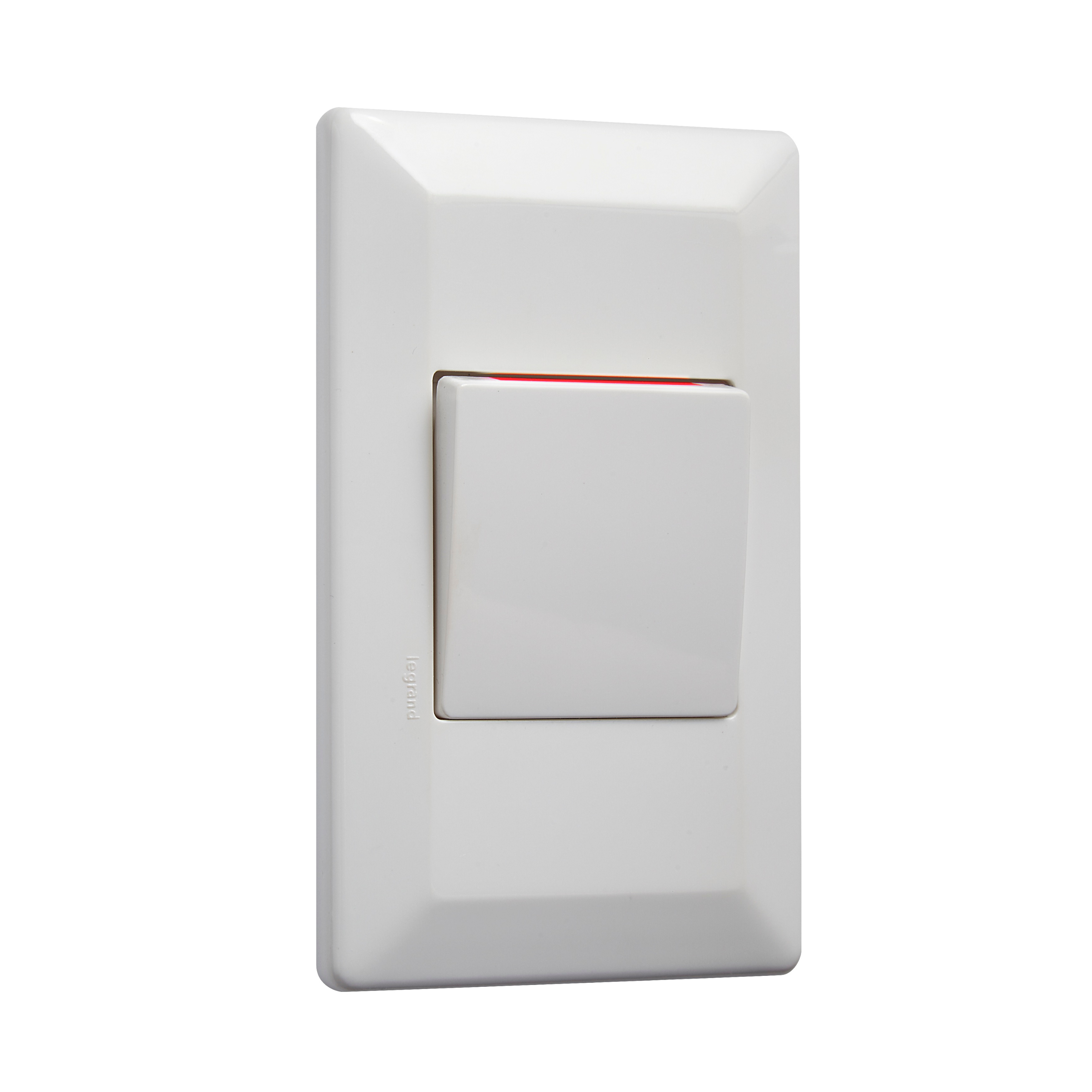 Legrand Como 10A Single Pole Double Throw 1 Gang Vertical Rocker Switch ...
