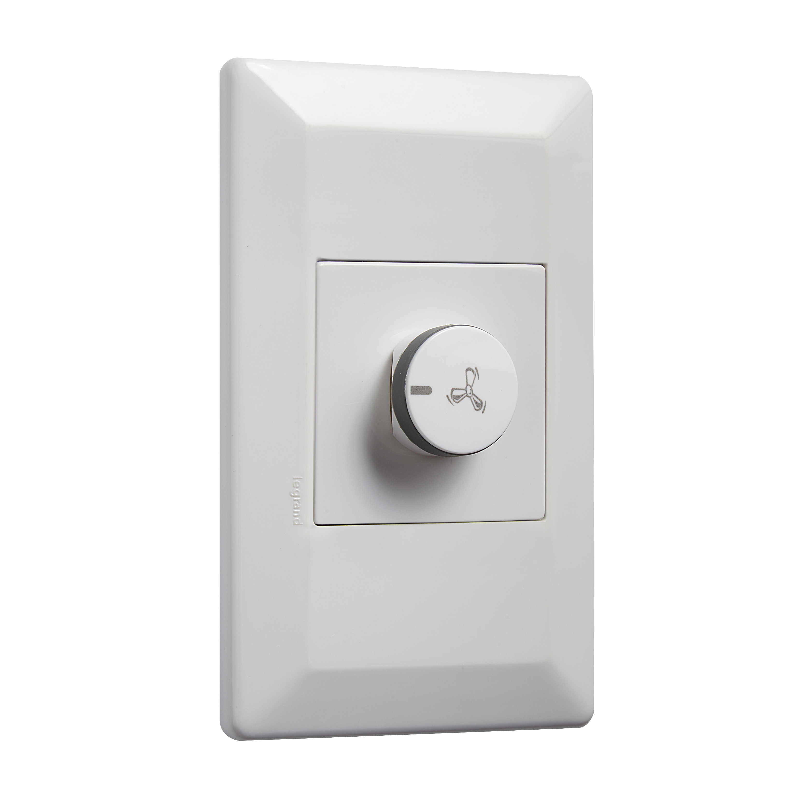 Legrand Como 3 Speed 100VA 1 Gang Vertical Fan Controller White ...