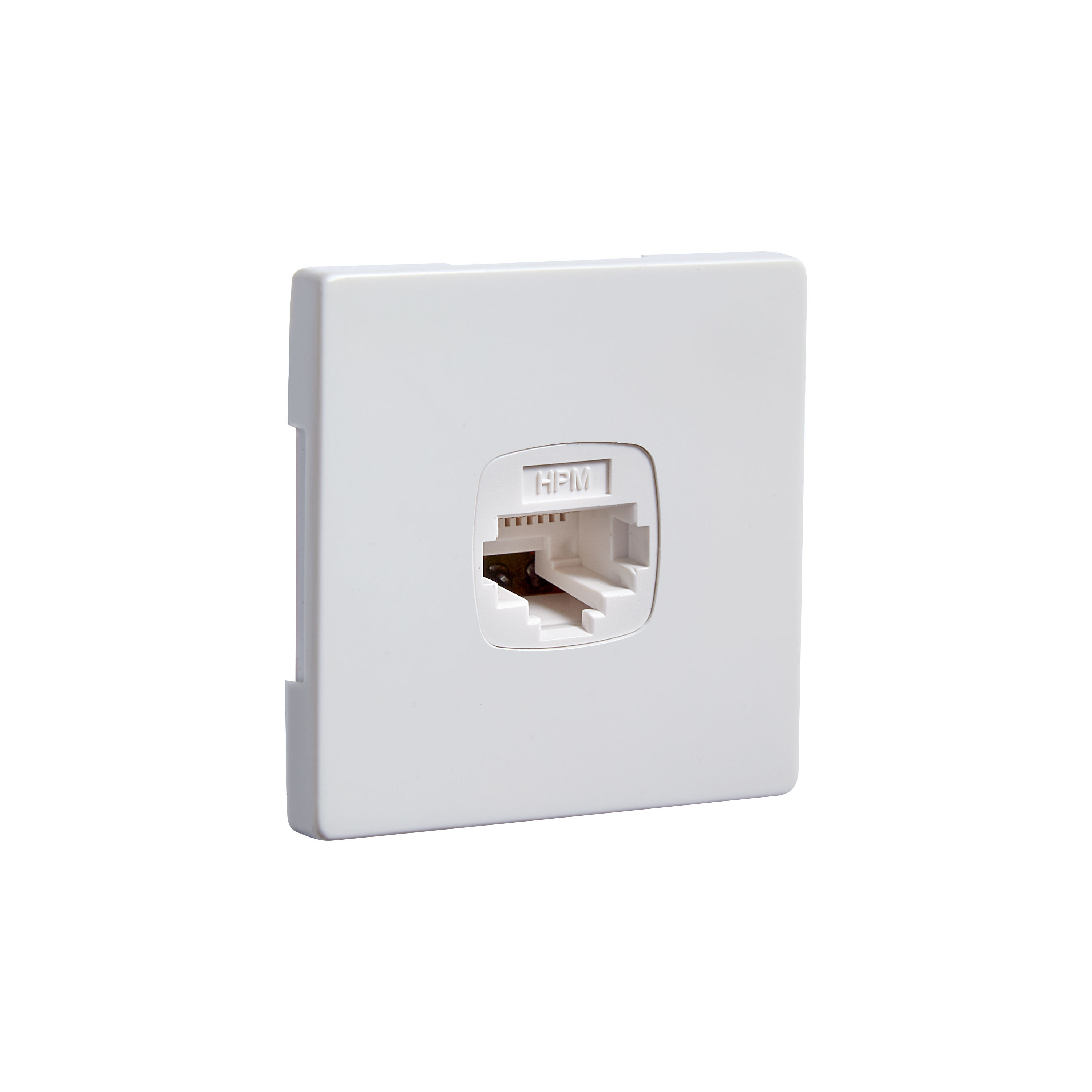Legrand Como Cat6 UTP Left Side RJ45 Jack White | CMMRJ45C6LWE | Legrand