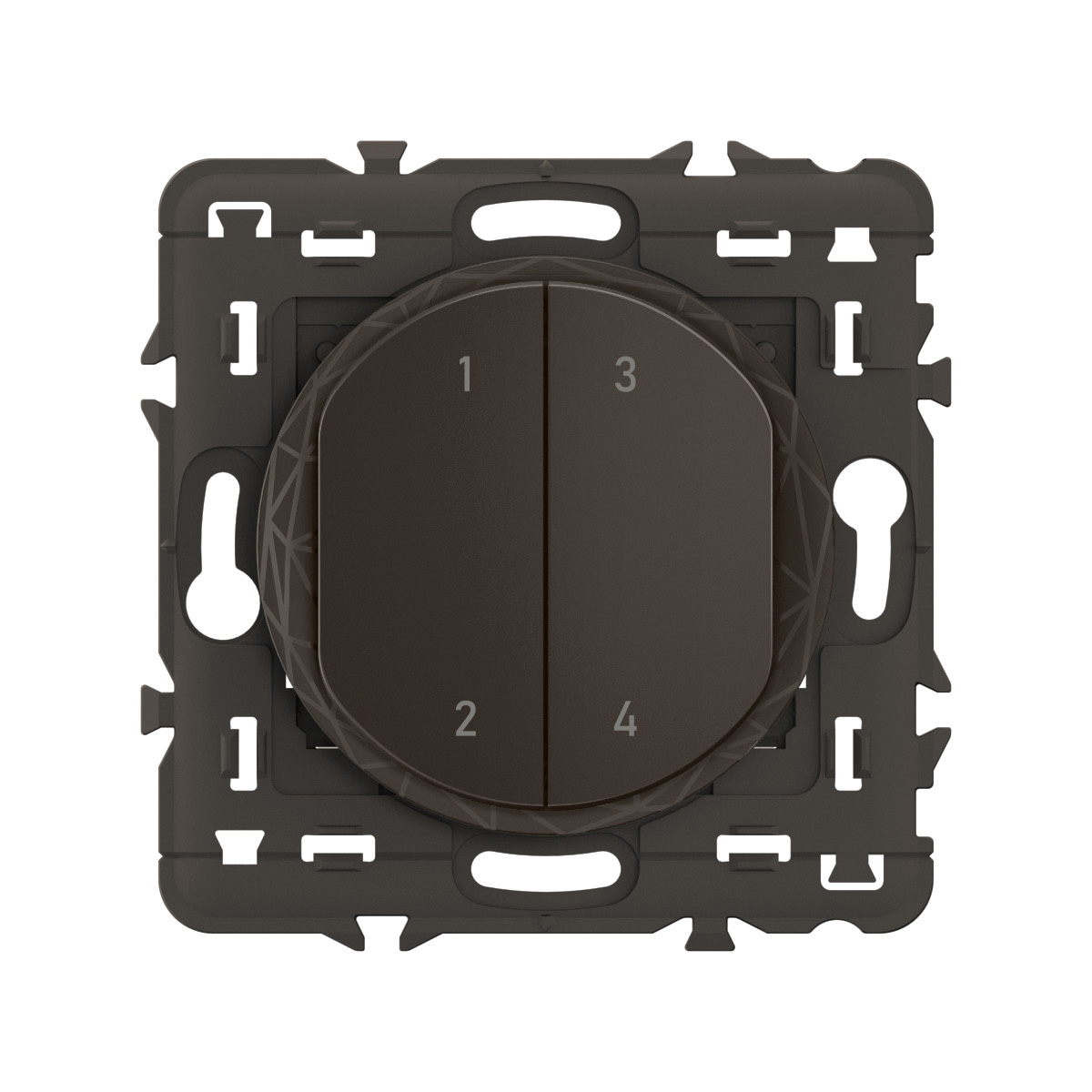 Céliane™ with netatmo - Wireless/Batteryless control 4 scenes - Black | CN0424 | 3414972453035 ...