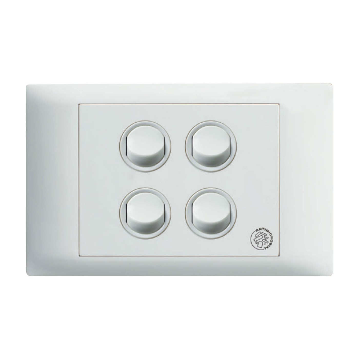 Excel Life Medical Common Plate Antimicrobial 4 Gang 16A Single Pole ...