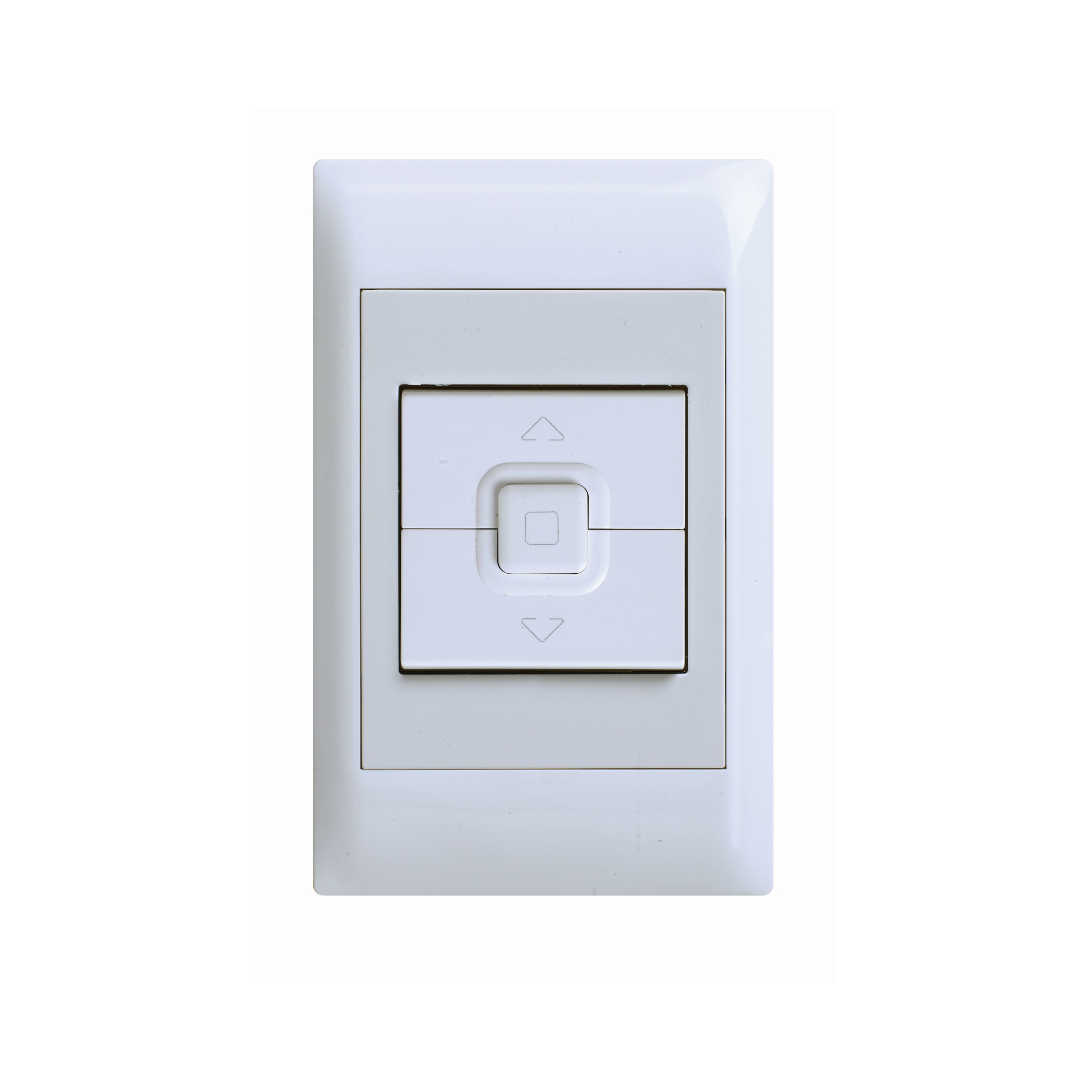 Excel Life Common Plate 1 Gang Direct Control Push Button Roller Blind ...