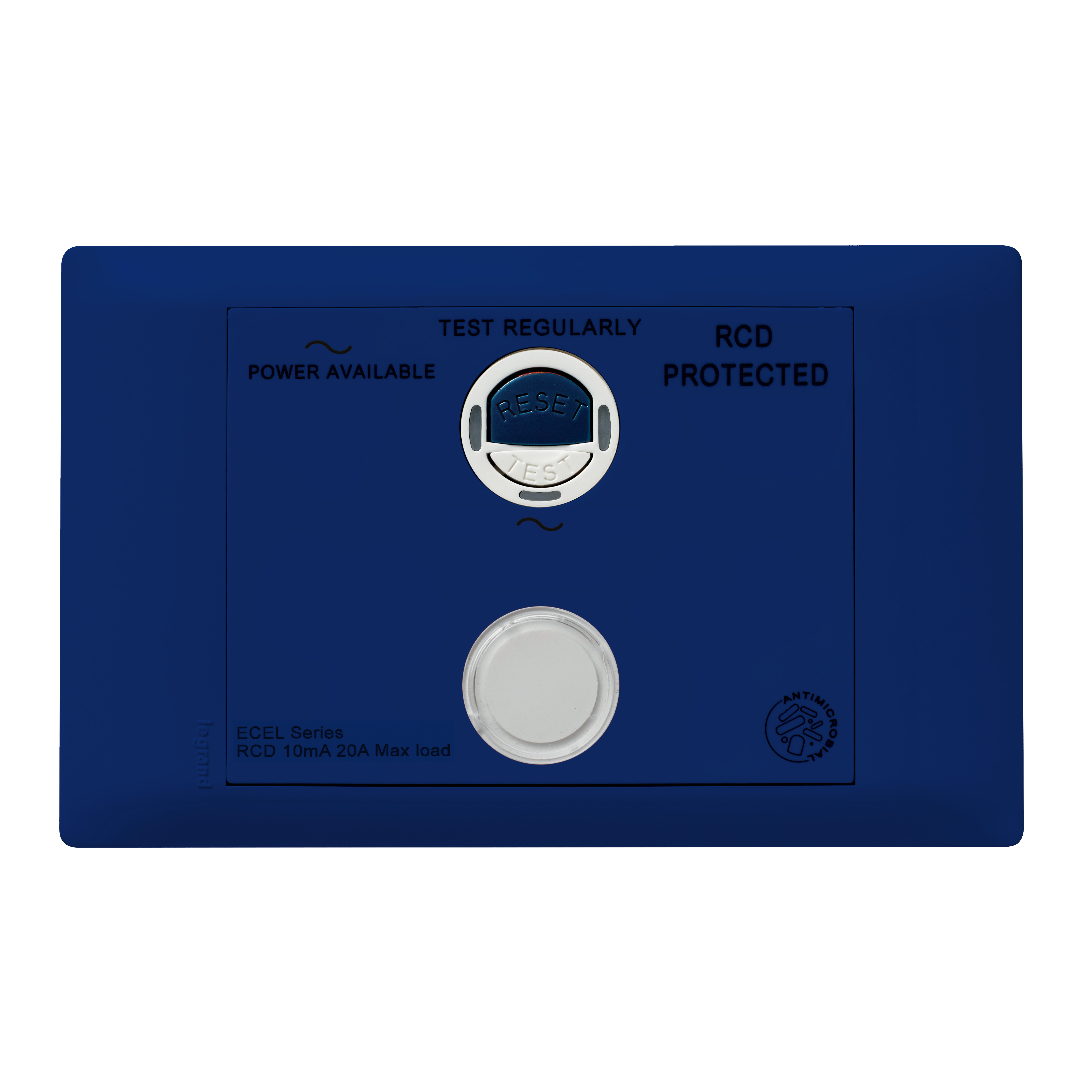 Excel Life Medical Common Plate Horizontal 10mA RCD Switch with LED ...