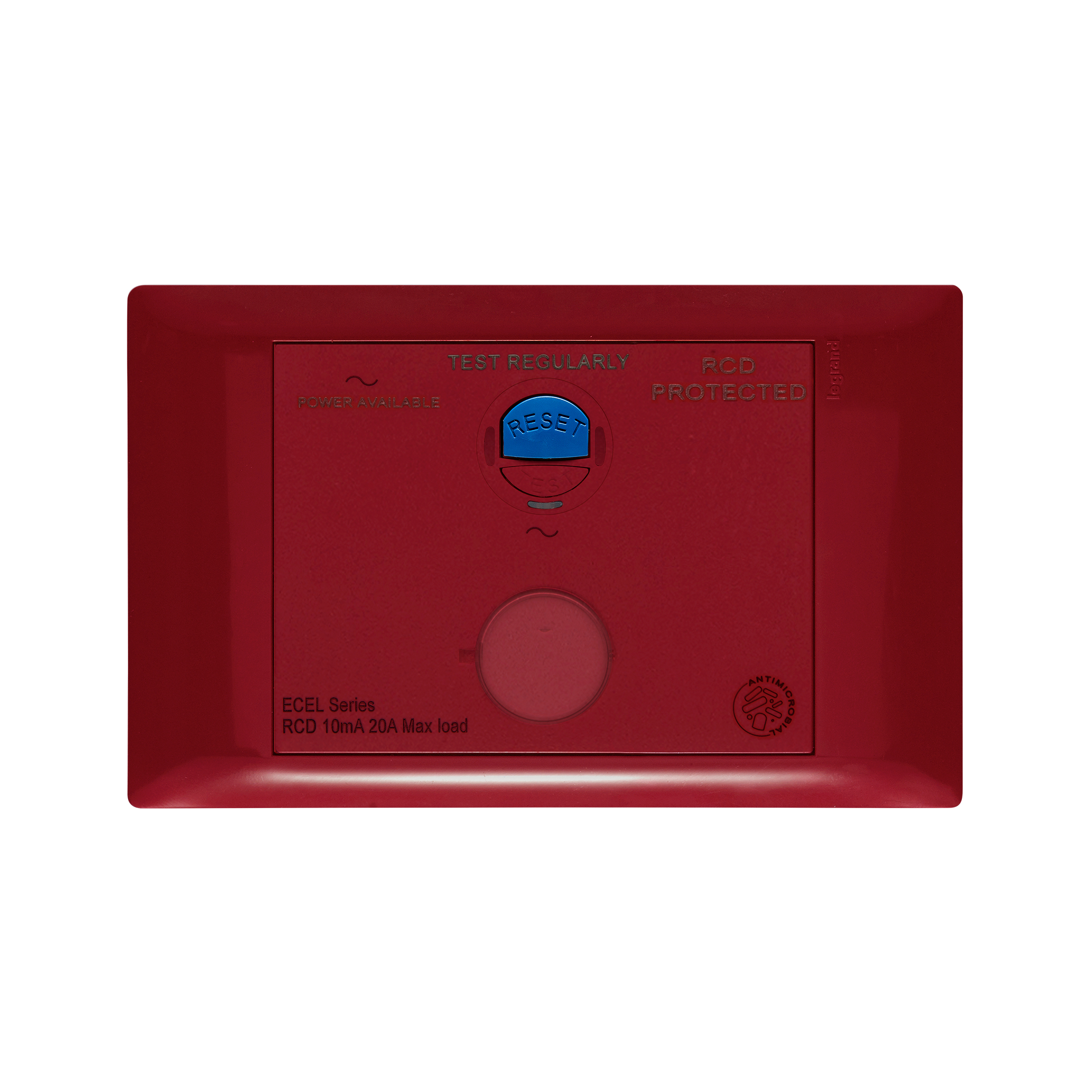 Excel Life Medical Common Plate Horizontal 10mA RCD Switch with LED ...