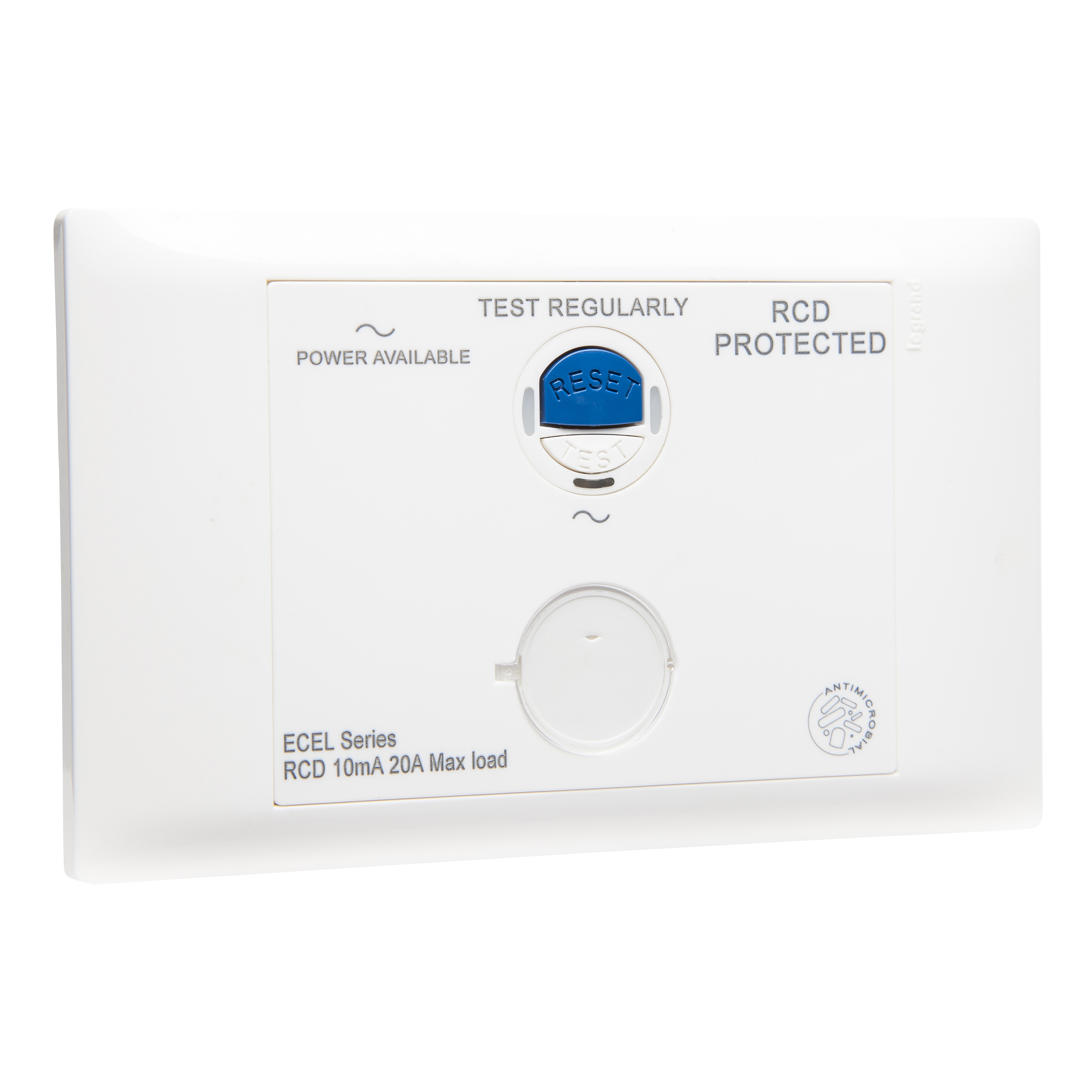 Excel Life Medical Common Plate Horizontal 10mA RCD Switch with LED ...
