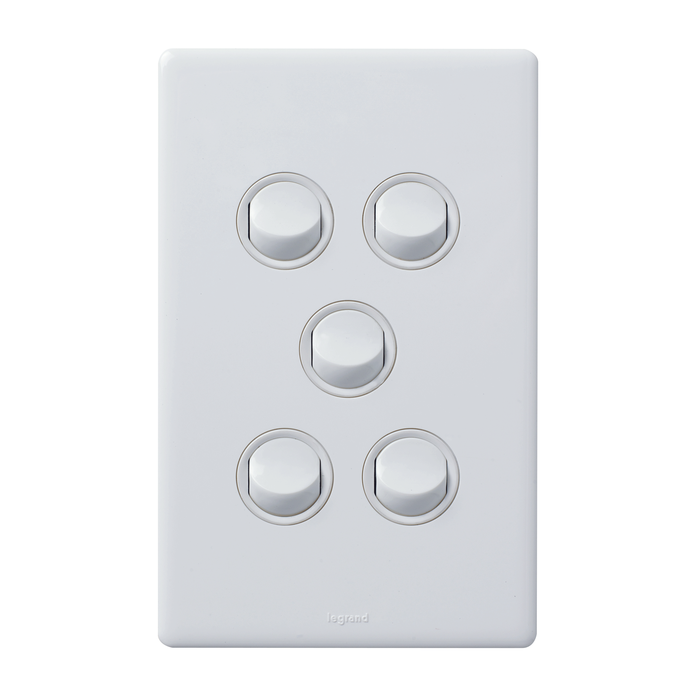 Excel Life 16A 2 Way Single Pole Double Throw Vertical Rocker Switch 5 ...