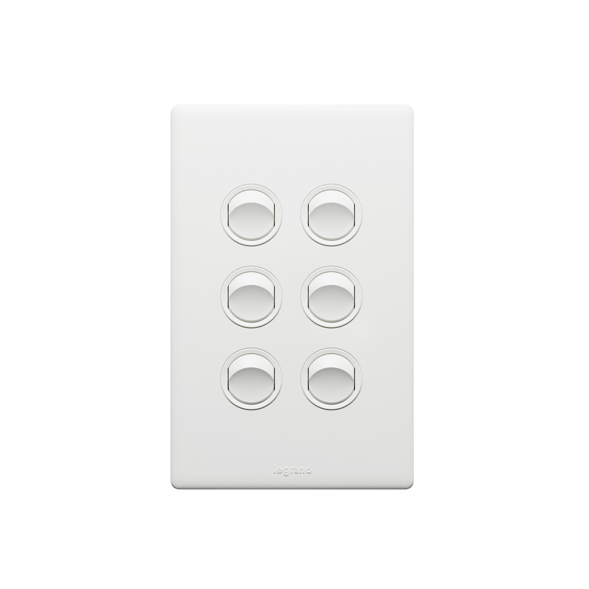 Excel Life 16A 2 Way Single Pole Double Throw Vertical Rocker Switch 6 ...