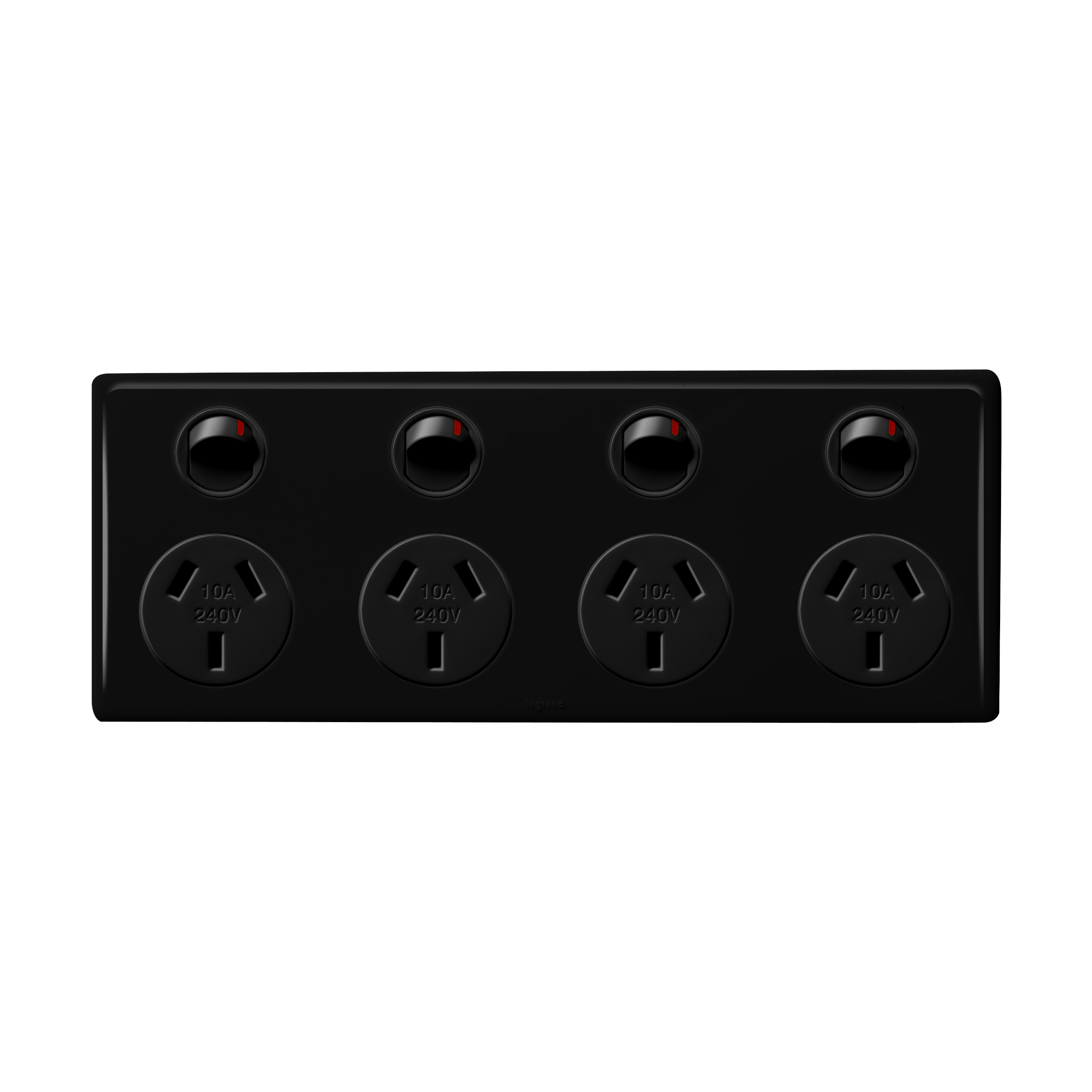 Excel Life 10A Horizontal Quad Powerpoint Black | ED7774BL ...