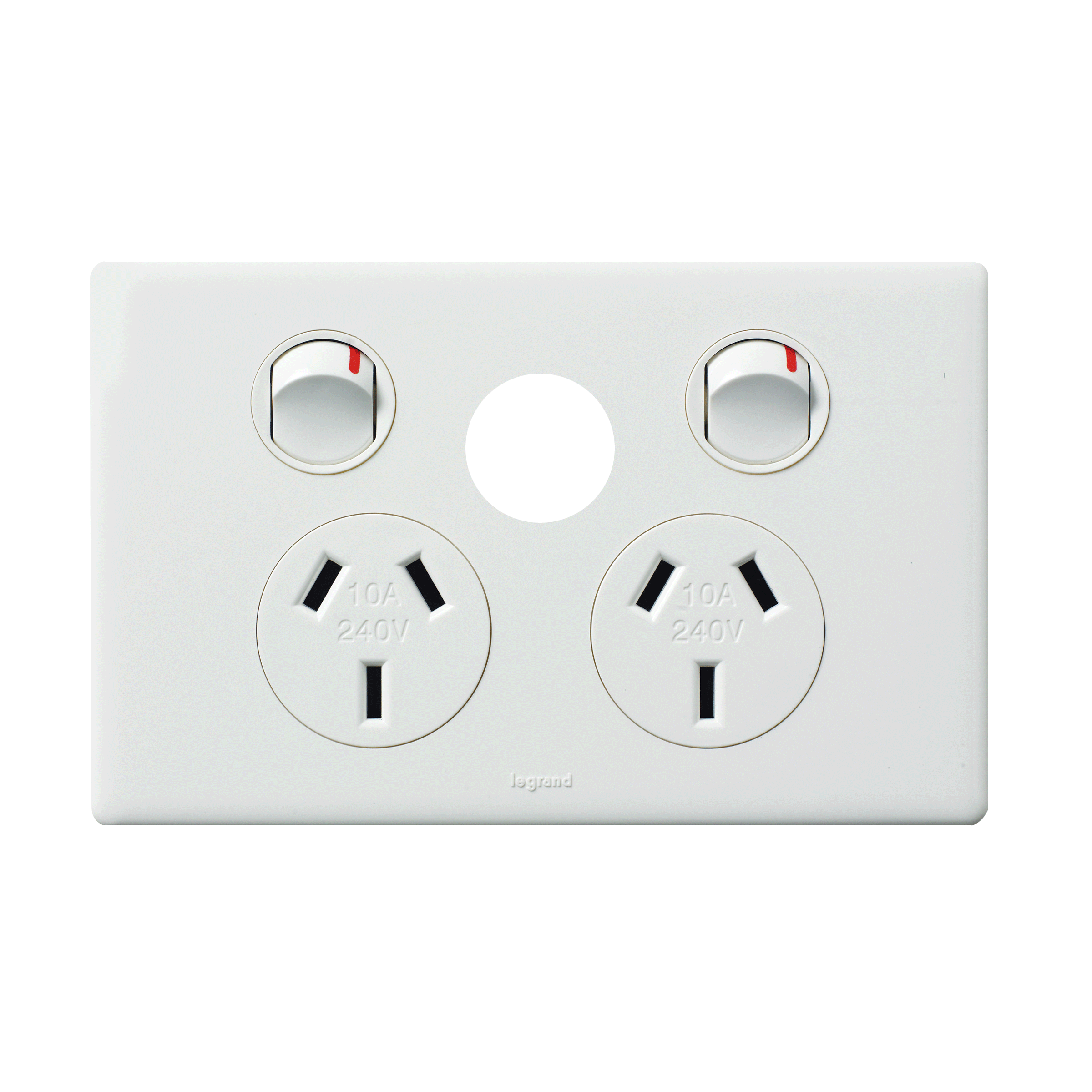 Excel Life 10A Horizontal Double Powerpoint with Extra Function Hole ...