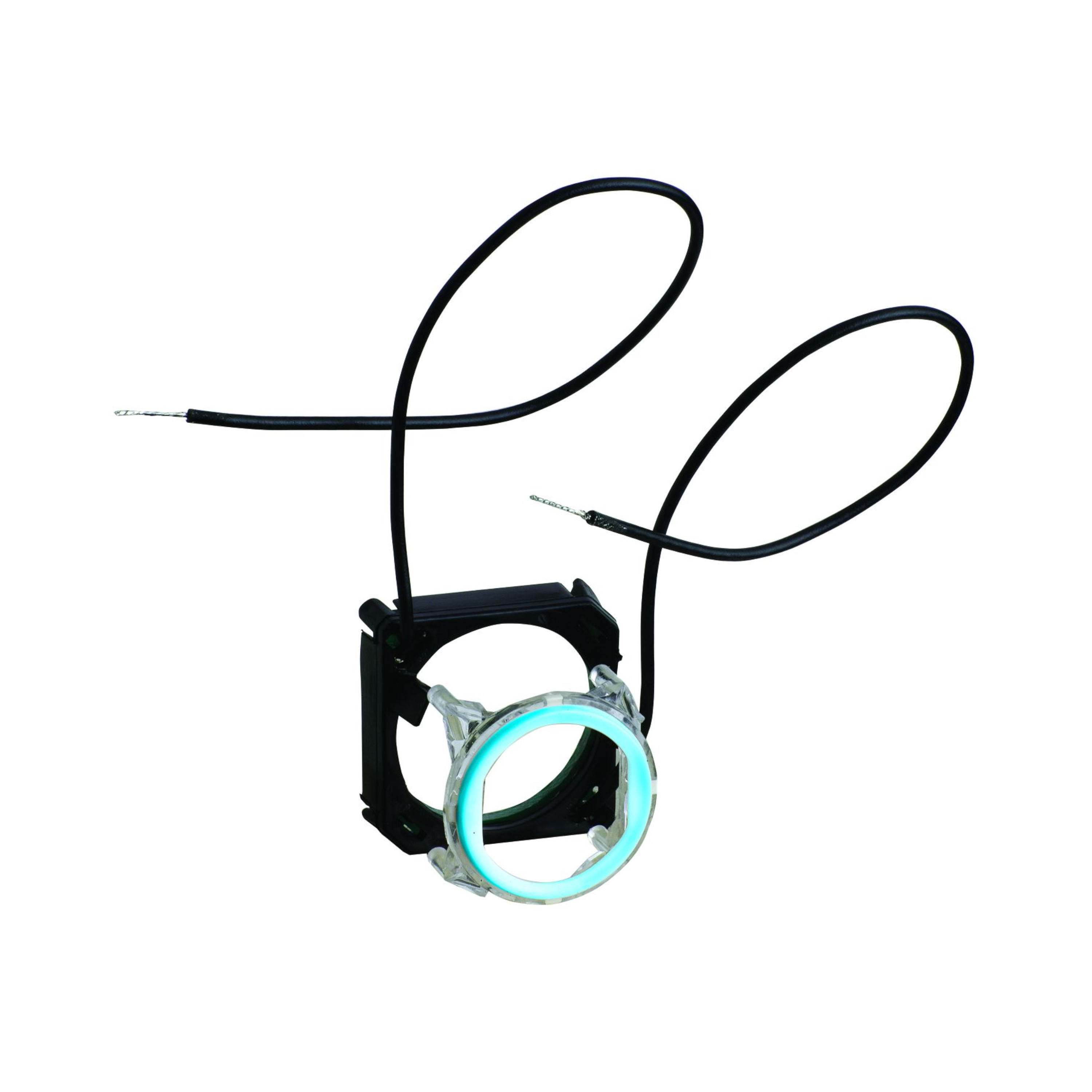 Excel Life Blue LED Ring Indicator Mechanism for Rocker Switches White ...