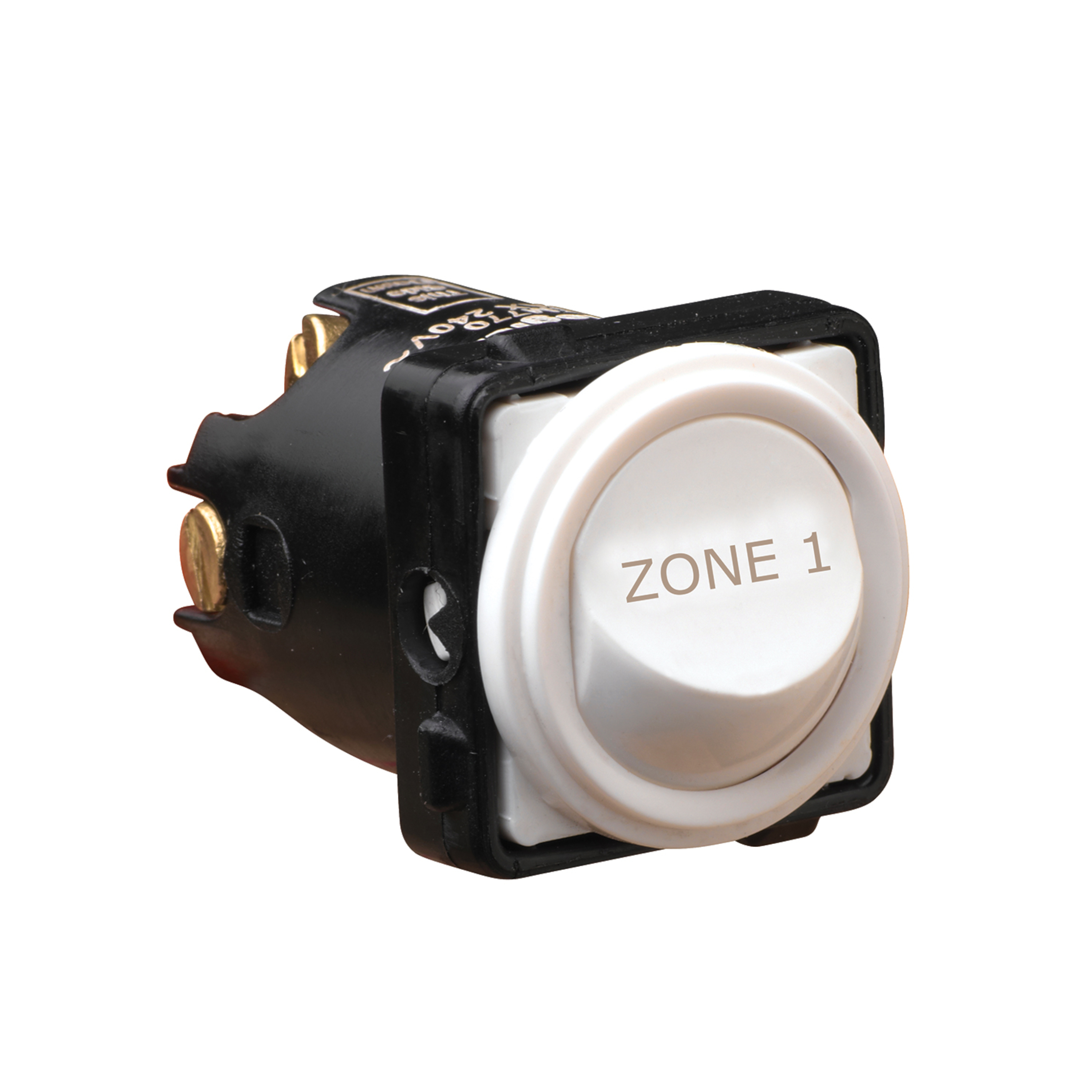 Excel Life 16A 2 Way "ZONE 1" Engraved Rocker Switch Mechanism White ...