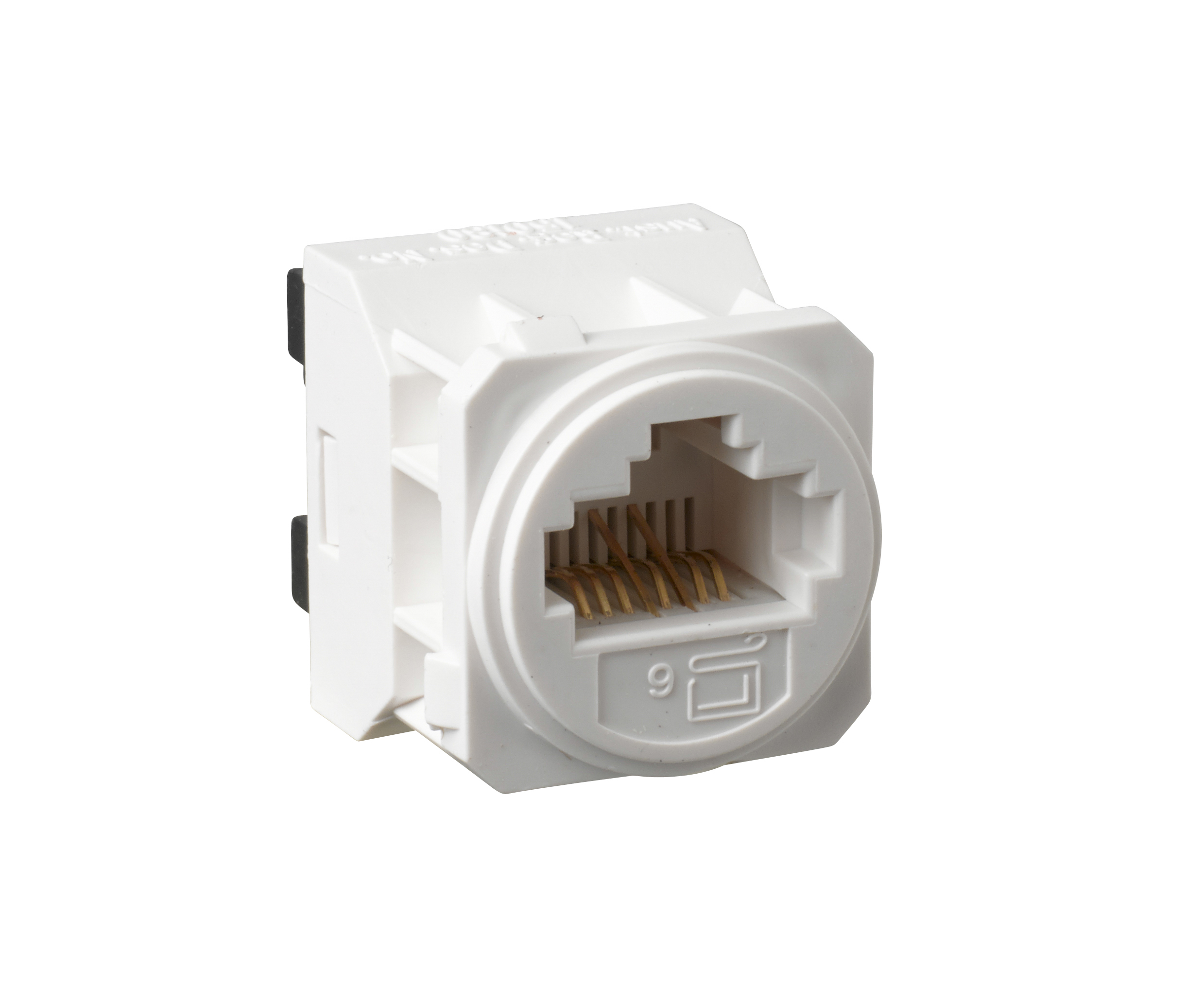 Excel Life Cat6 RJ45 Socket White | EMRJ45C6WE | 9321001400035 | Legrand