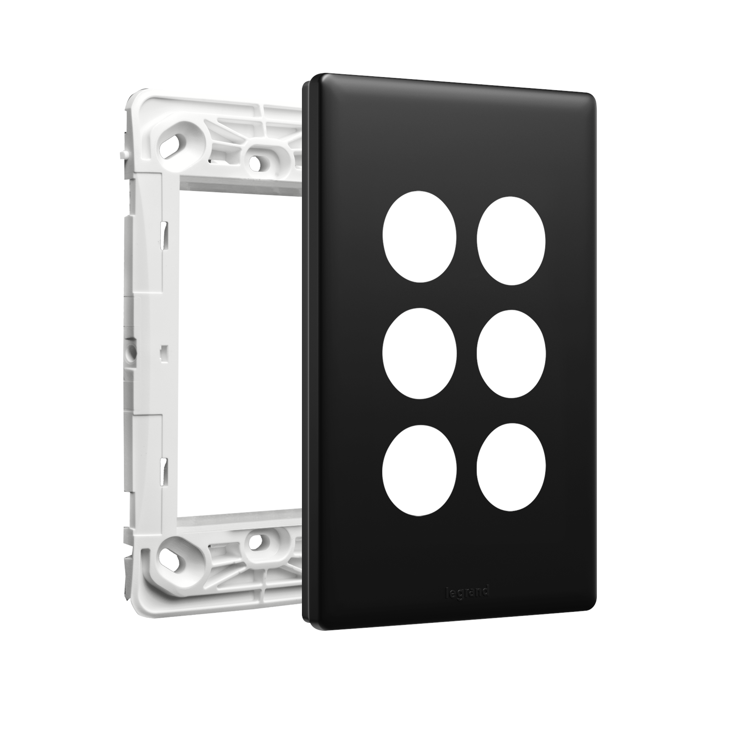 Excel Life Smart Grid & Plate for 3 Wireless Master Switch or Blind ...