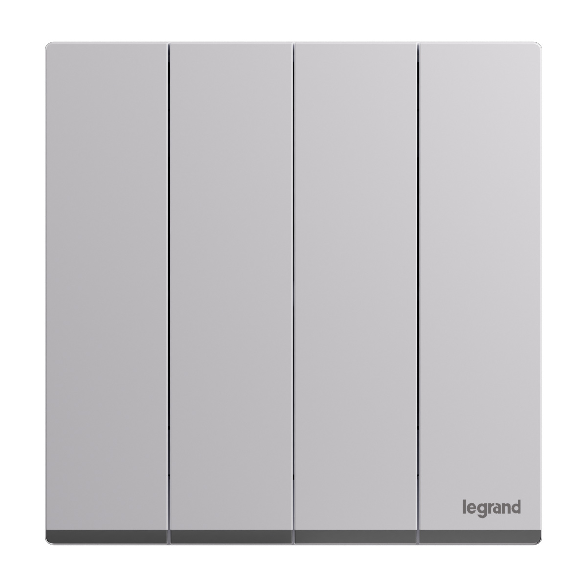 Galion Up - 4G 10A push button matt white - 250V AC - Screw terminal ...