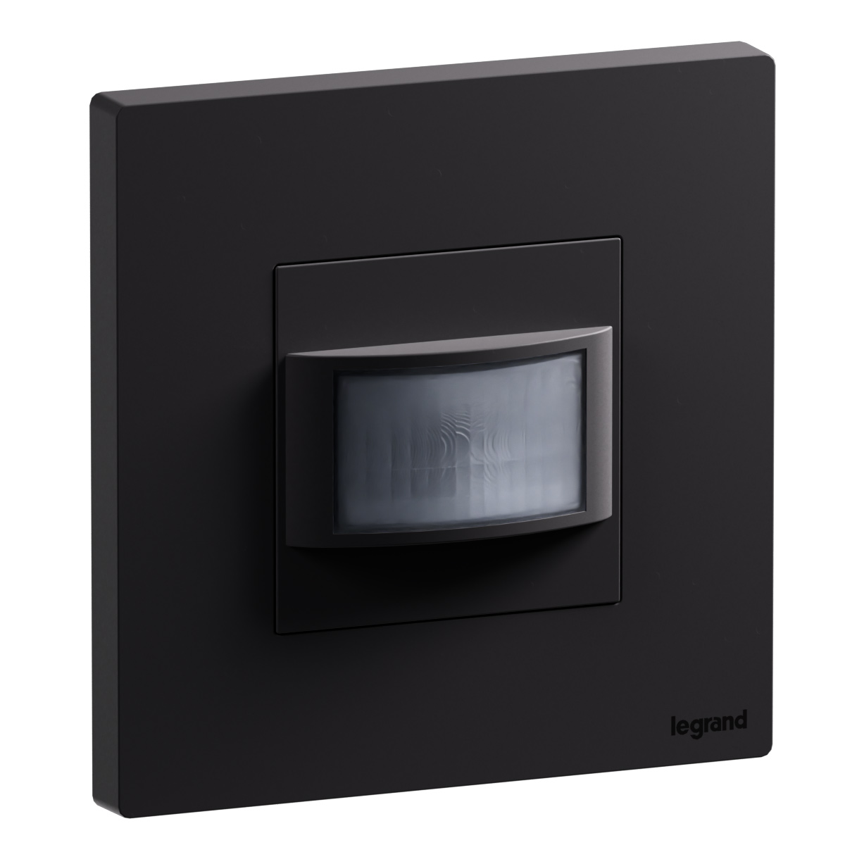 Galion Up - PIR move light det 400W w/ n matt black - 240V AC - IP20 ...