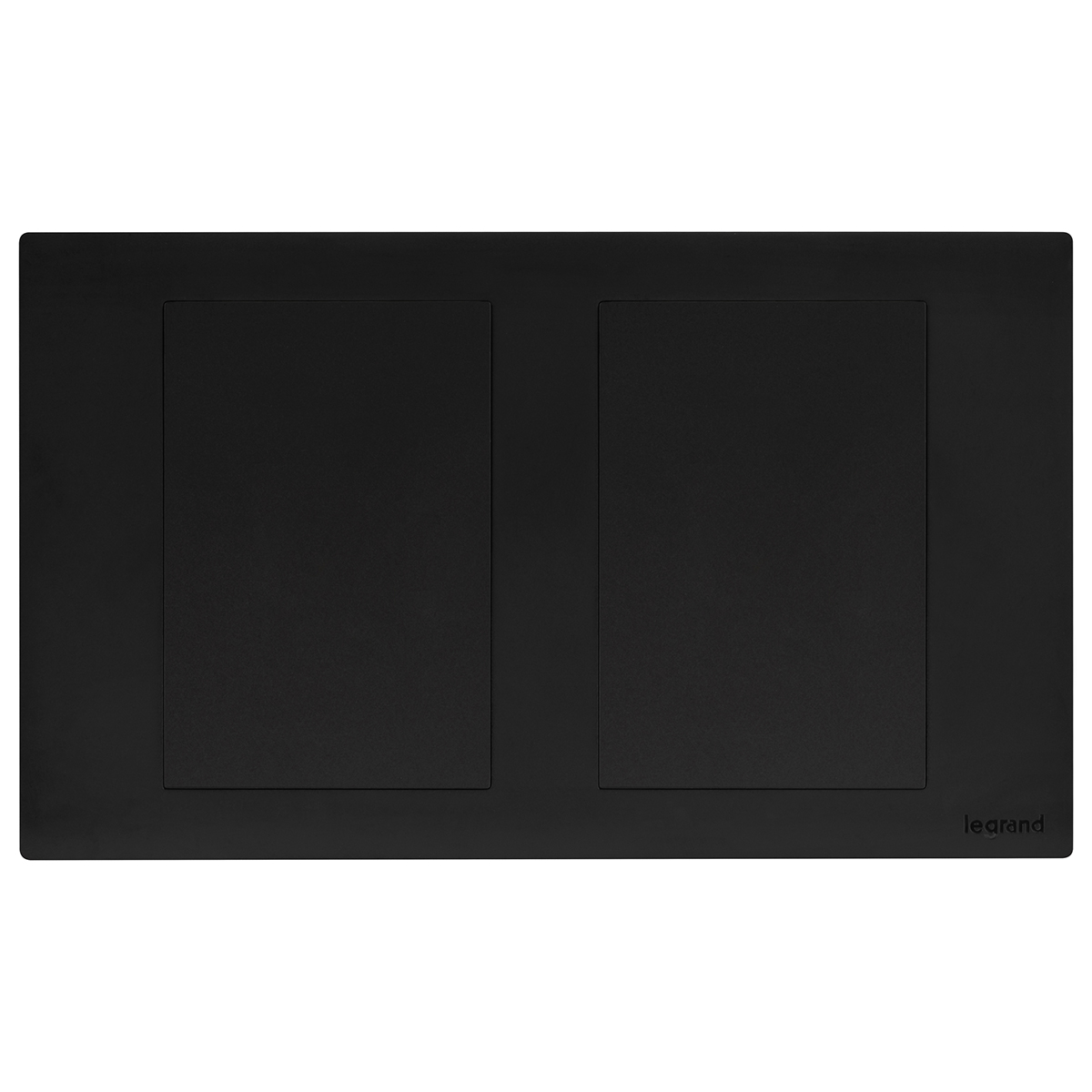 Obria 2 gang blanking plate - Blind cover for command devices - Matt ...