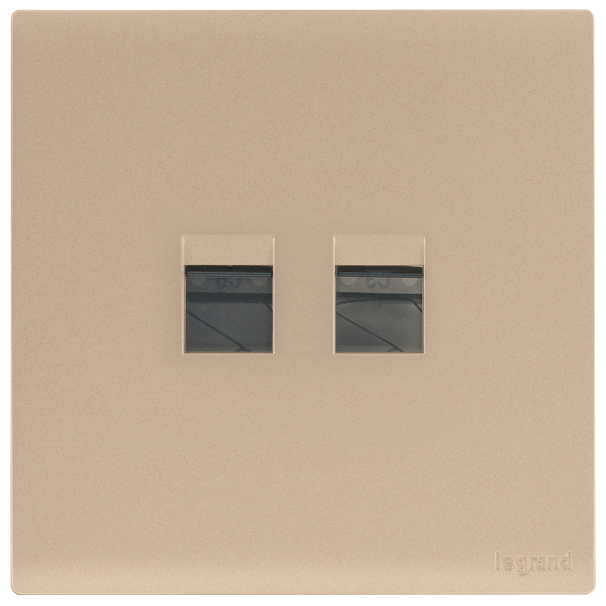Obria Keystone Adapter Double - Rose Gold | MEC17065RG | 3414972666244 ...