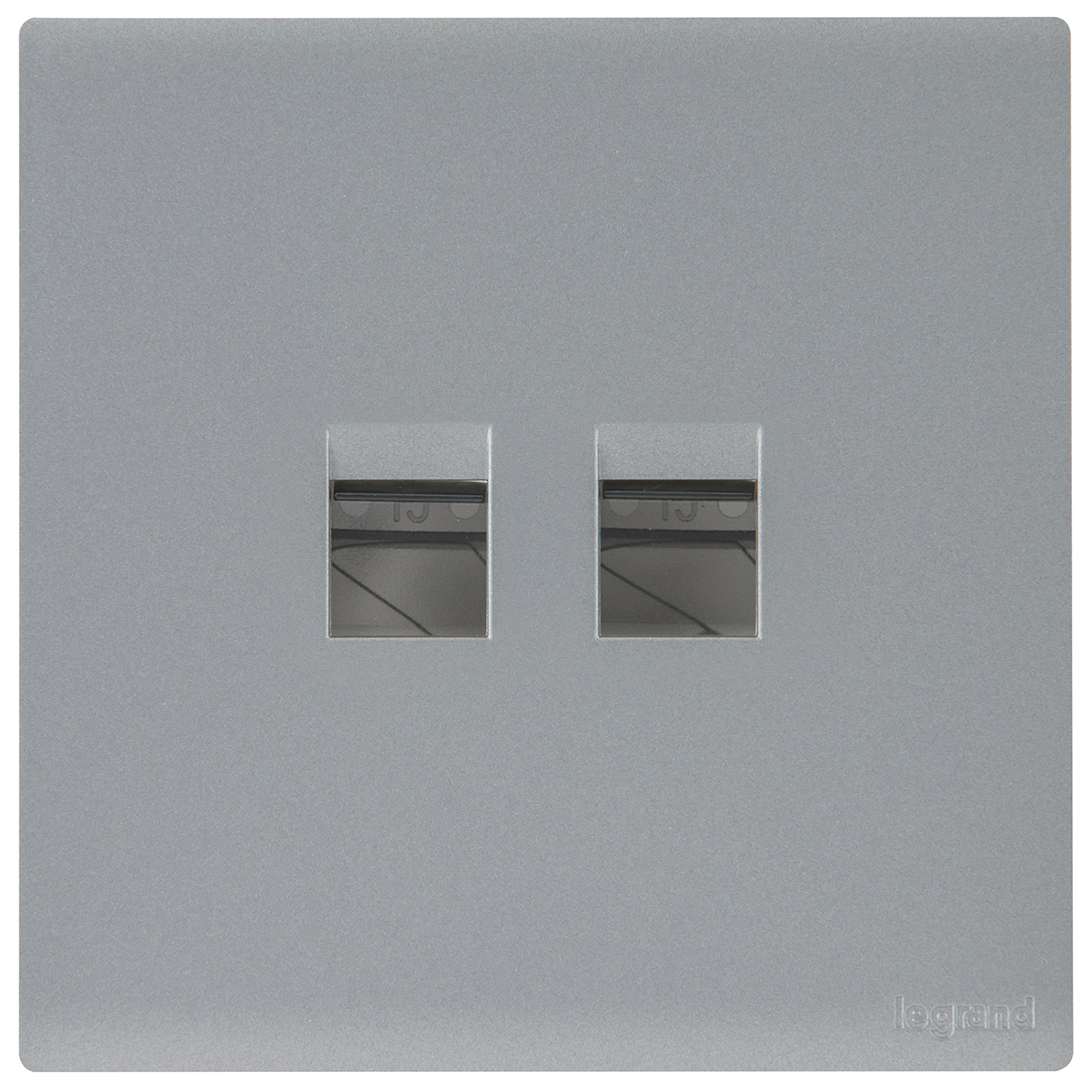Obria Keystone Adapter Double Dark Silver | MEC17065SL | 3414972666275 ...