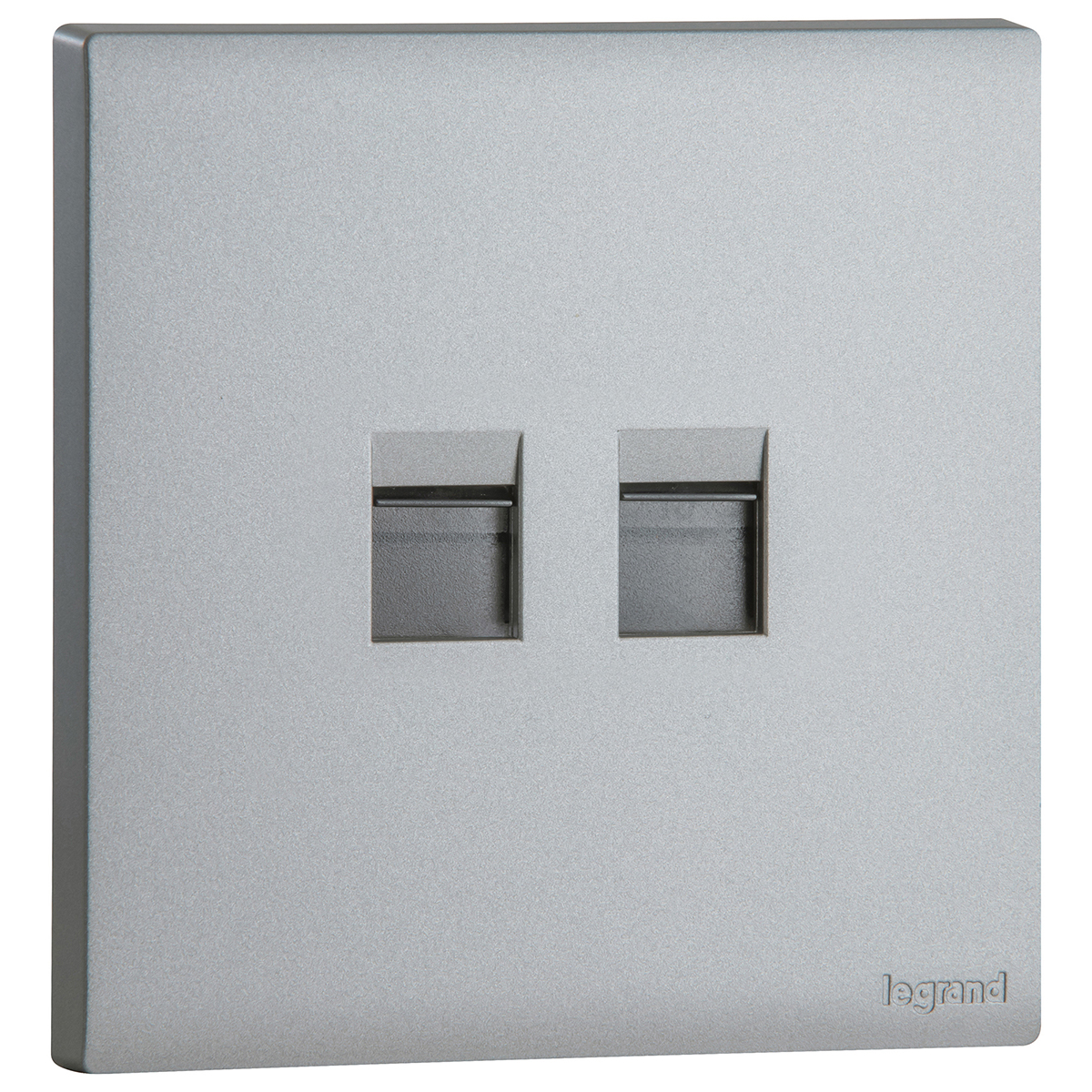 Obria Keystone Adapter Double Dark Silver | MEC17065SL | 3414972666275 ...