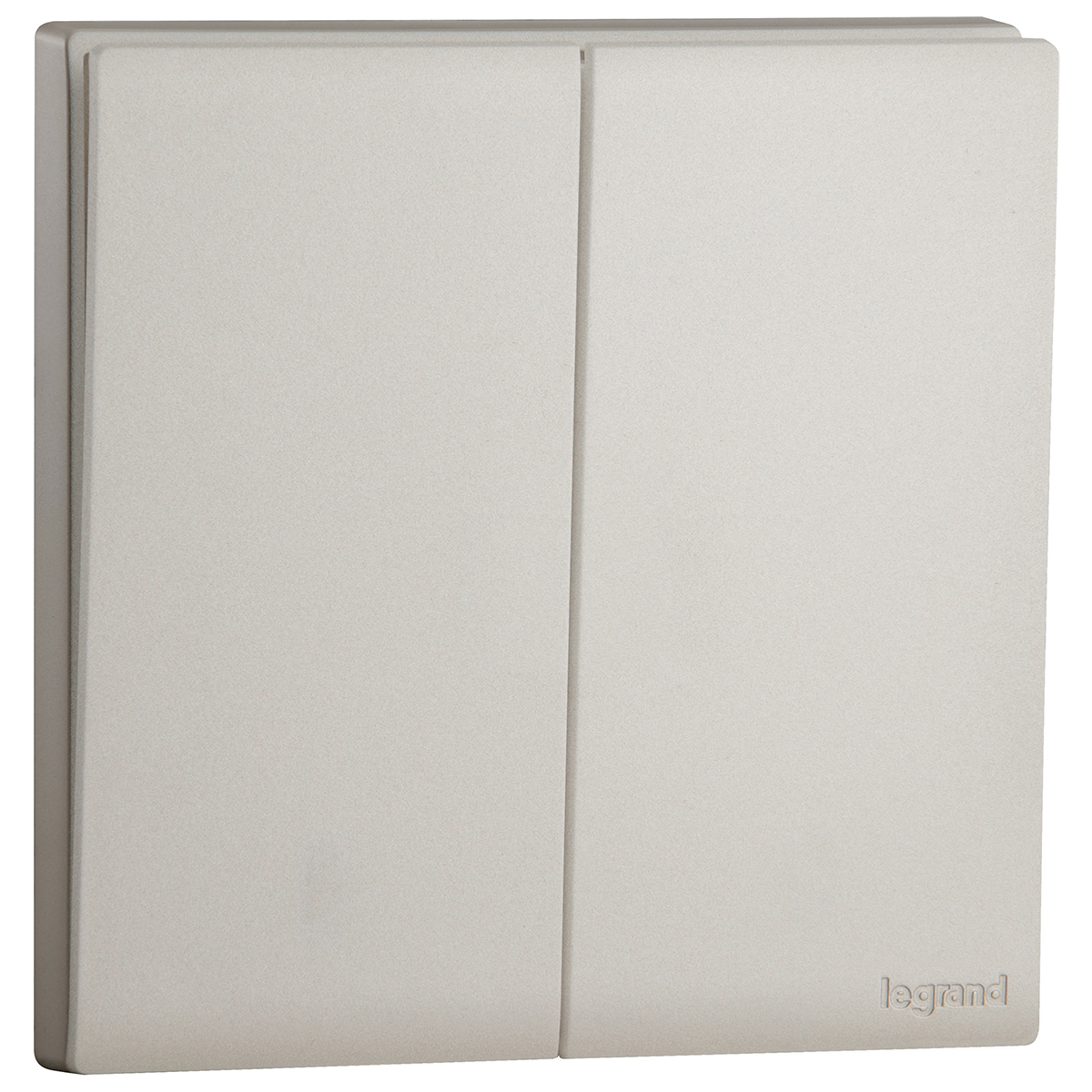 Obria 2 gang 1W 16Ax Switch - Champagne | MEC21005CH | 3414972666664 ...