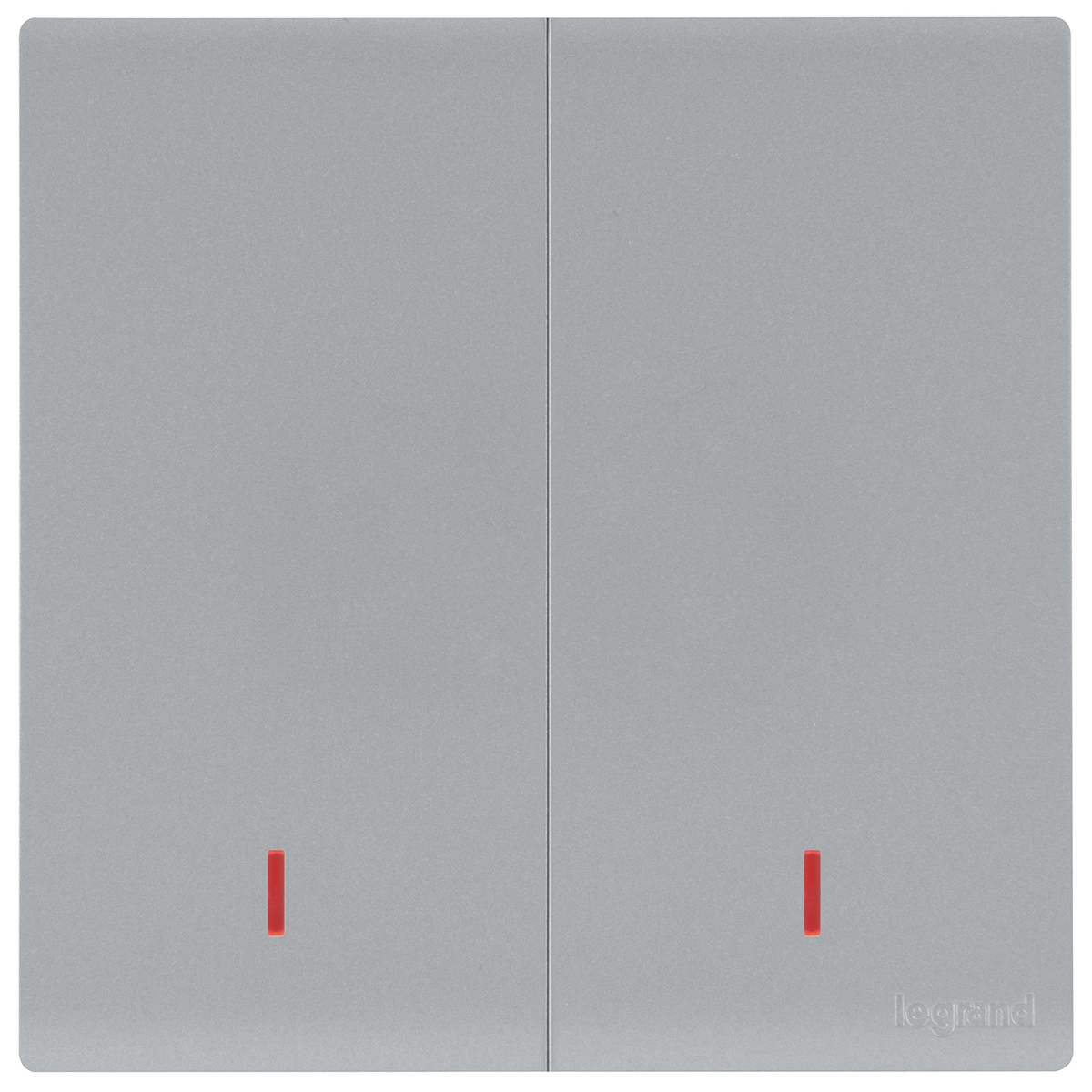 Obria 2 gang 1W 20A Dp Switch + Neon + Earth Dark Silver | MEC21087SL ...