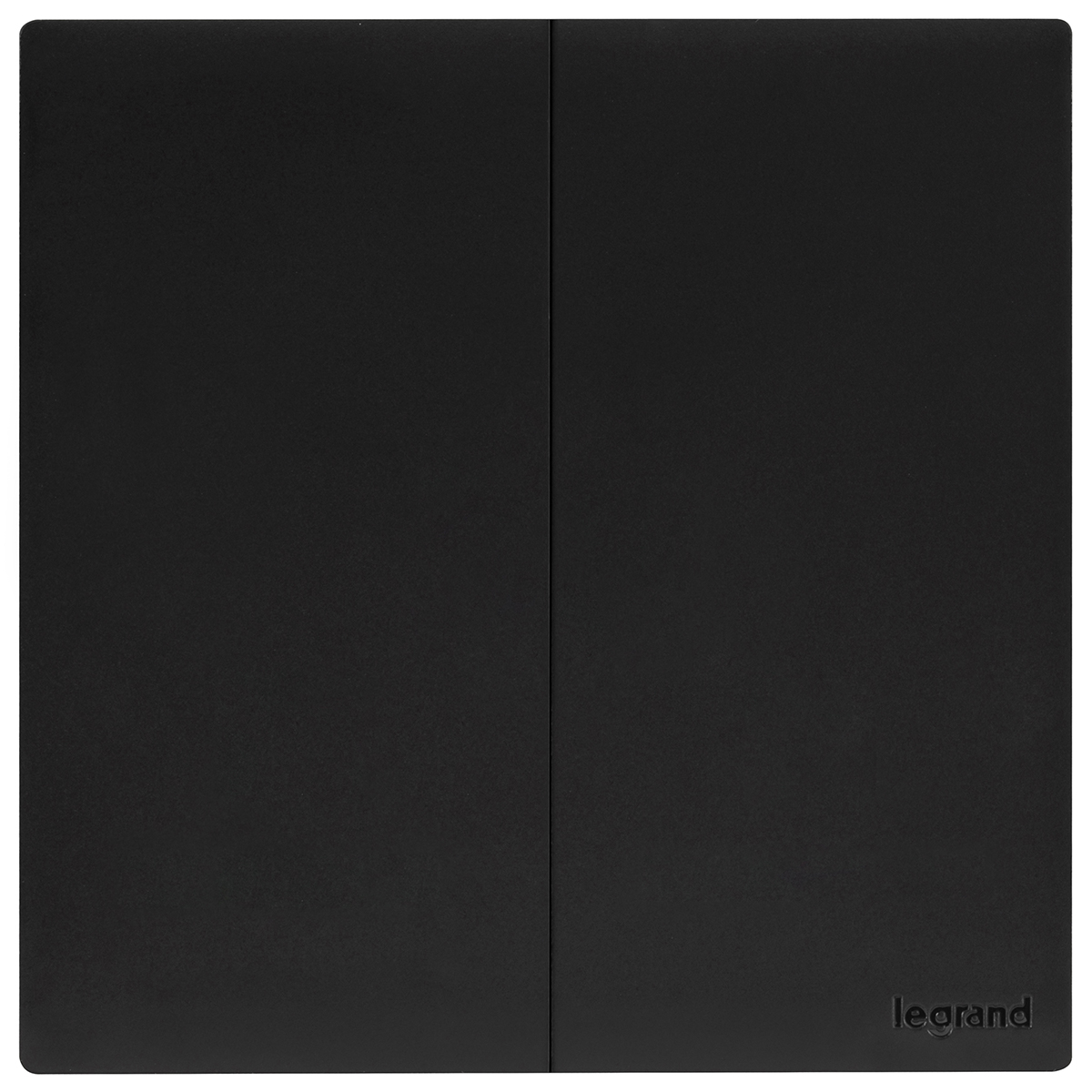 Obria 2 gang 2W 16Ax Switch Matt Black | MEC22006BL | 3414972668439 ...