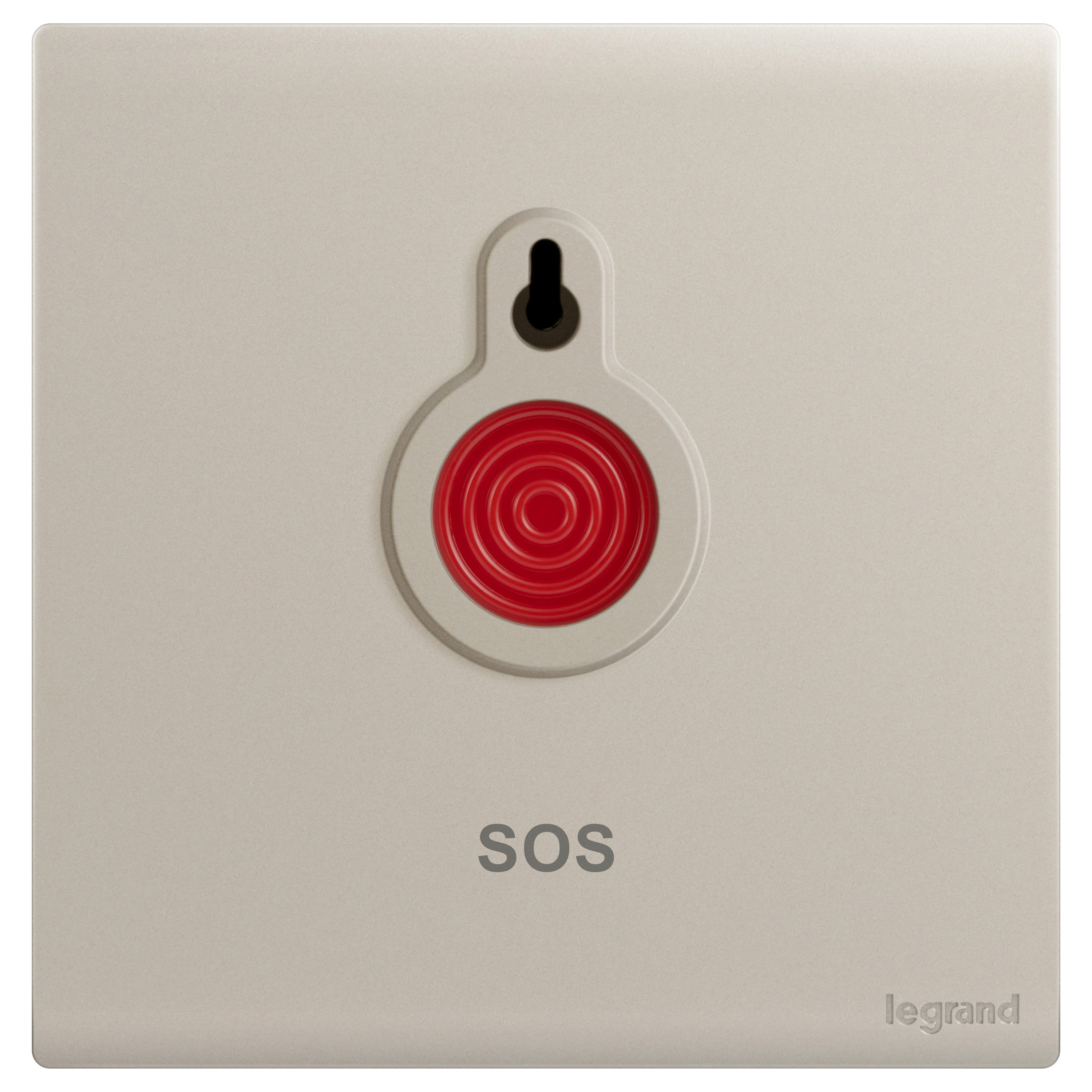 Obria Emergency Push Button 1A - Champagne | MEC23013CH | 3414972669177 ...