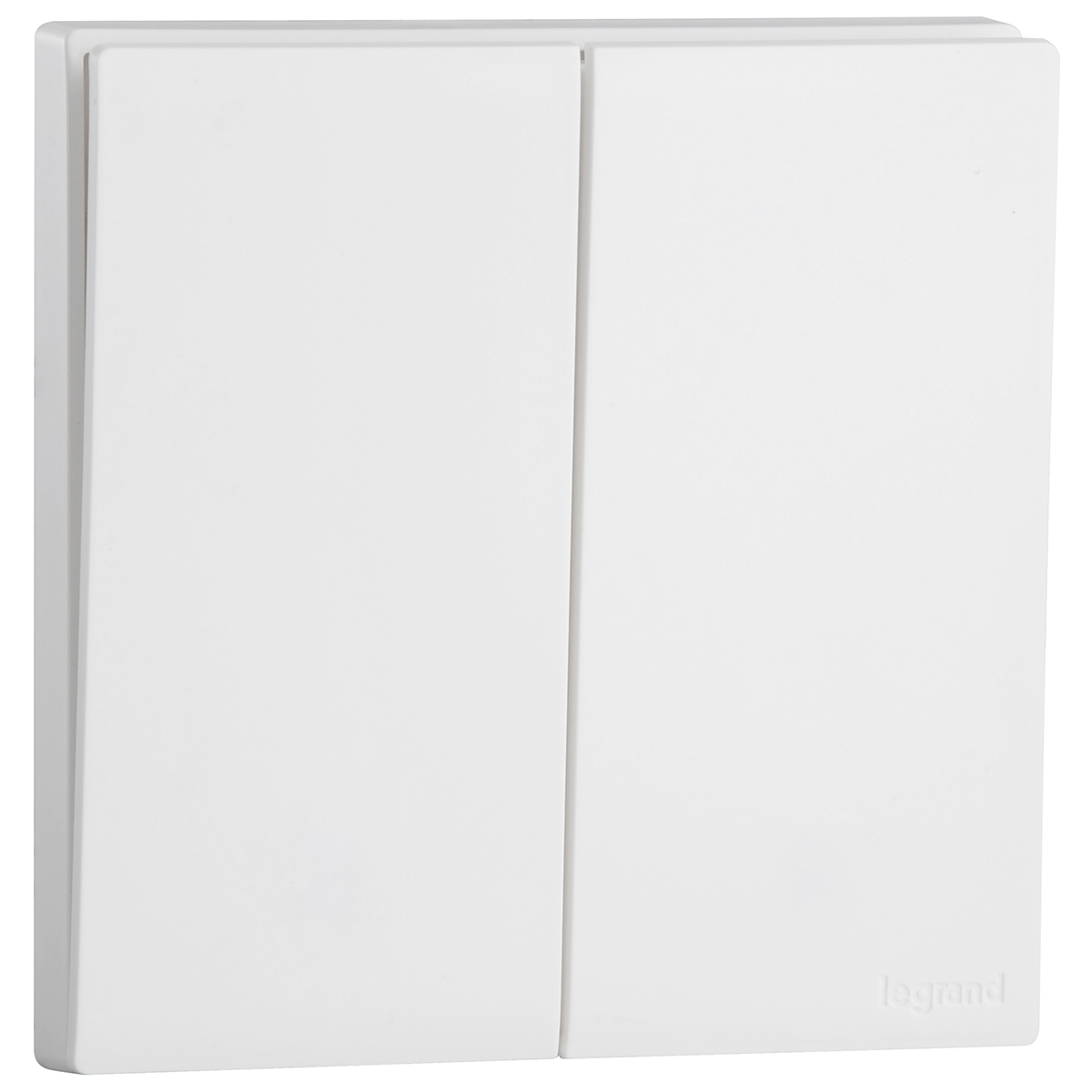 Obria 2 gang 10A Push Button - Matt White | MEC23022WH | 3414972669290 ...