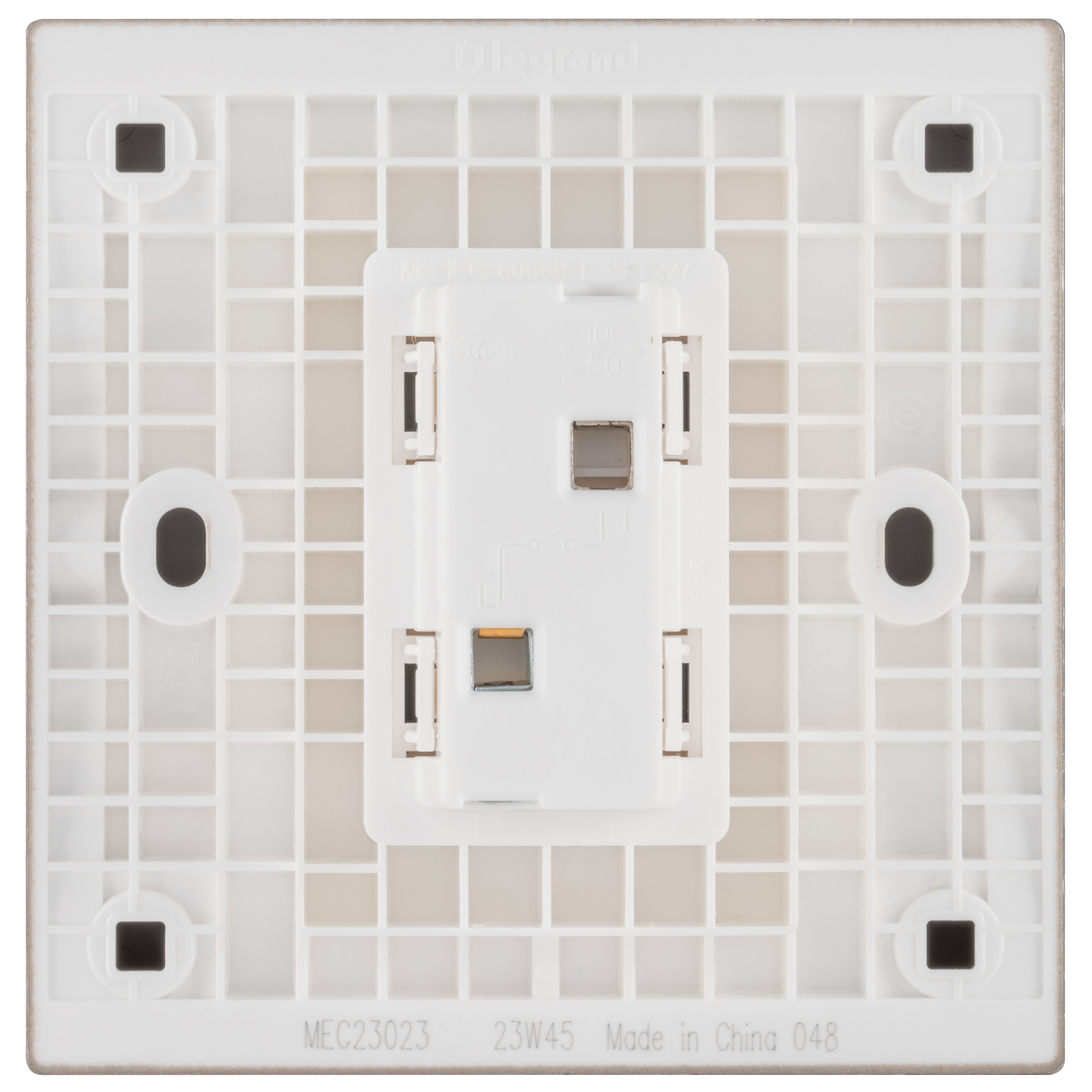 Obria 1 gang 10A Push Button Bell Marking Champagne | MEC23023CH ...