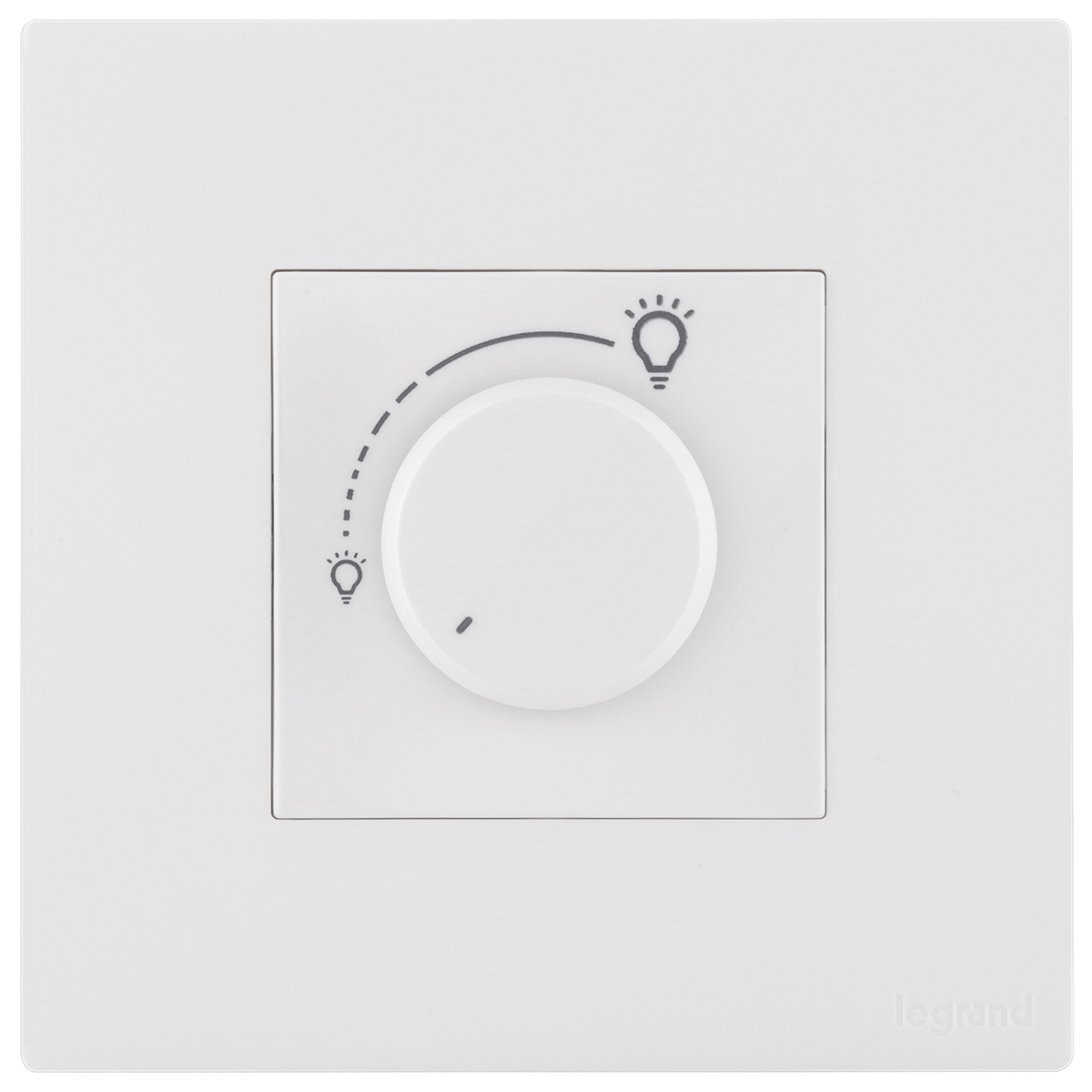 Obria 1 gang 60-400W Incandescent Dimmer 230V - Matt White | MEC24012WH ...