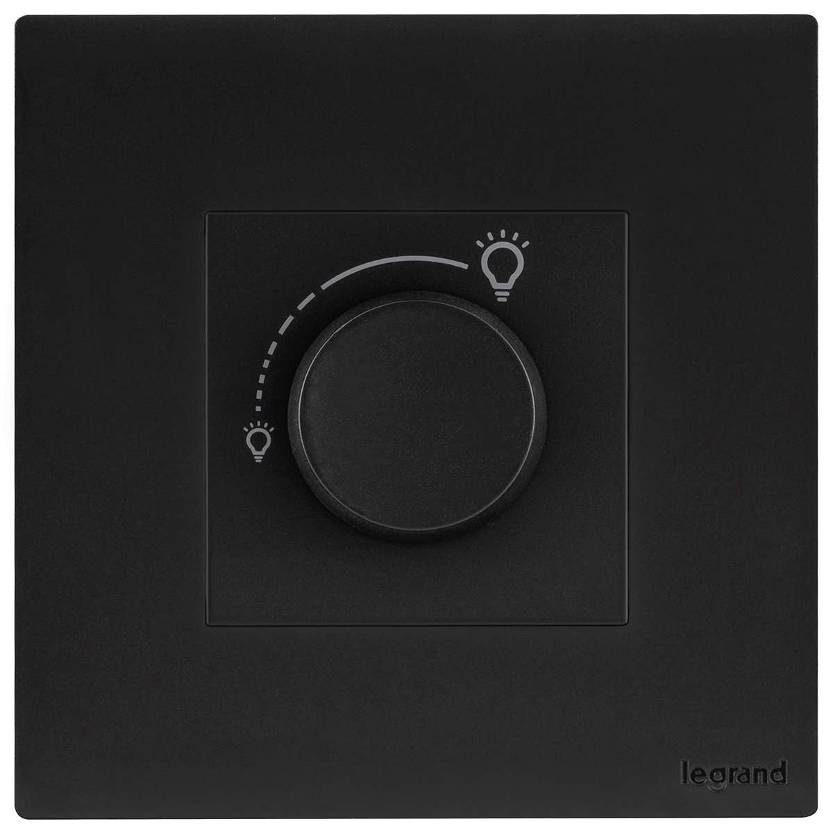 Obria Led Rotary Dimmer 300W Rcd+Led Matt Black | MEC24073BL ...