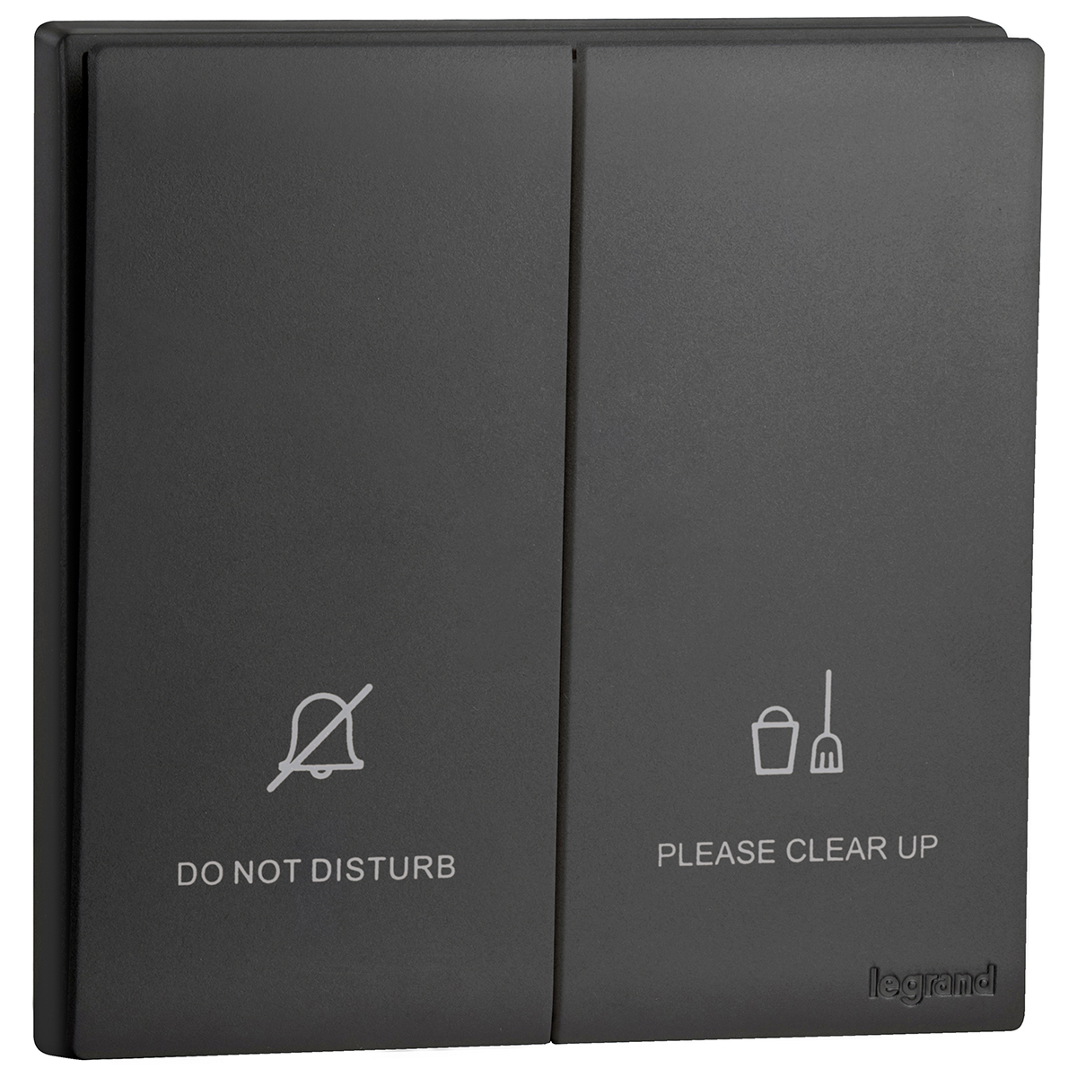 Obria 2 gang Internal Panel Dnd/Mur Switch - Matt Black | MEC27007BL ...