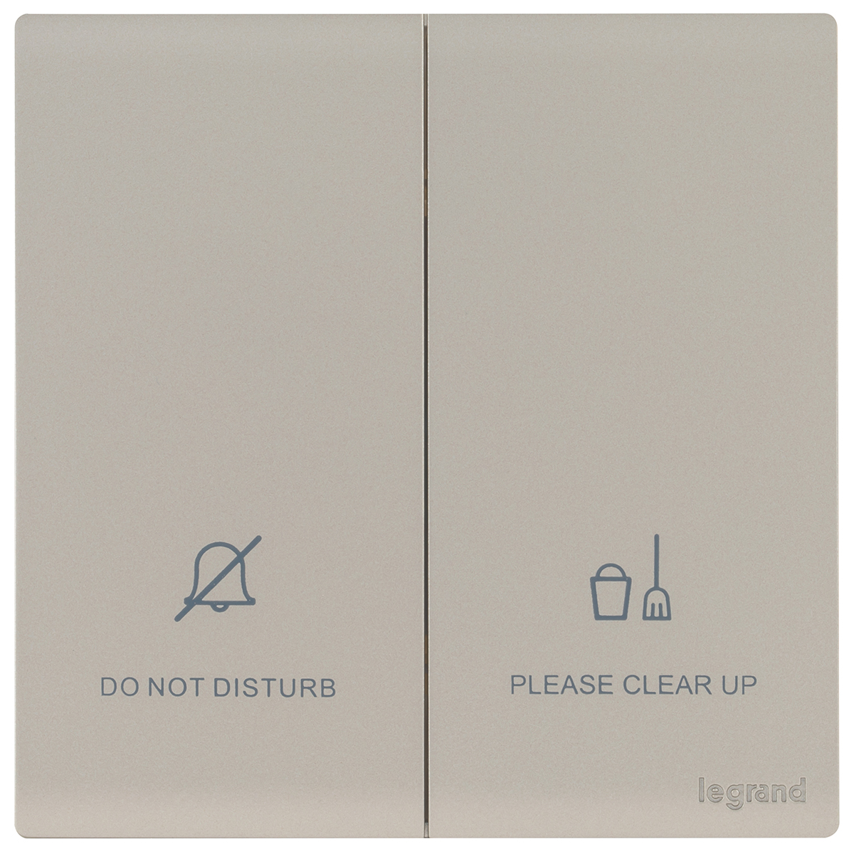 Obria 2 gang Internal Panel Dnd/Mur Switch - Champagne | MEC27007CH ...