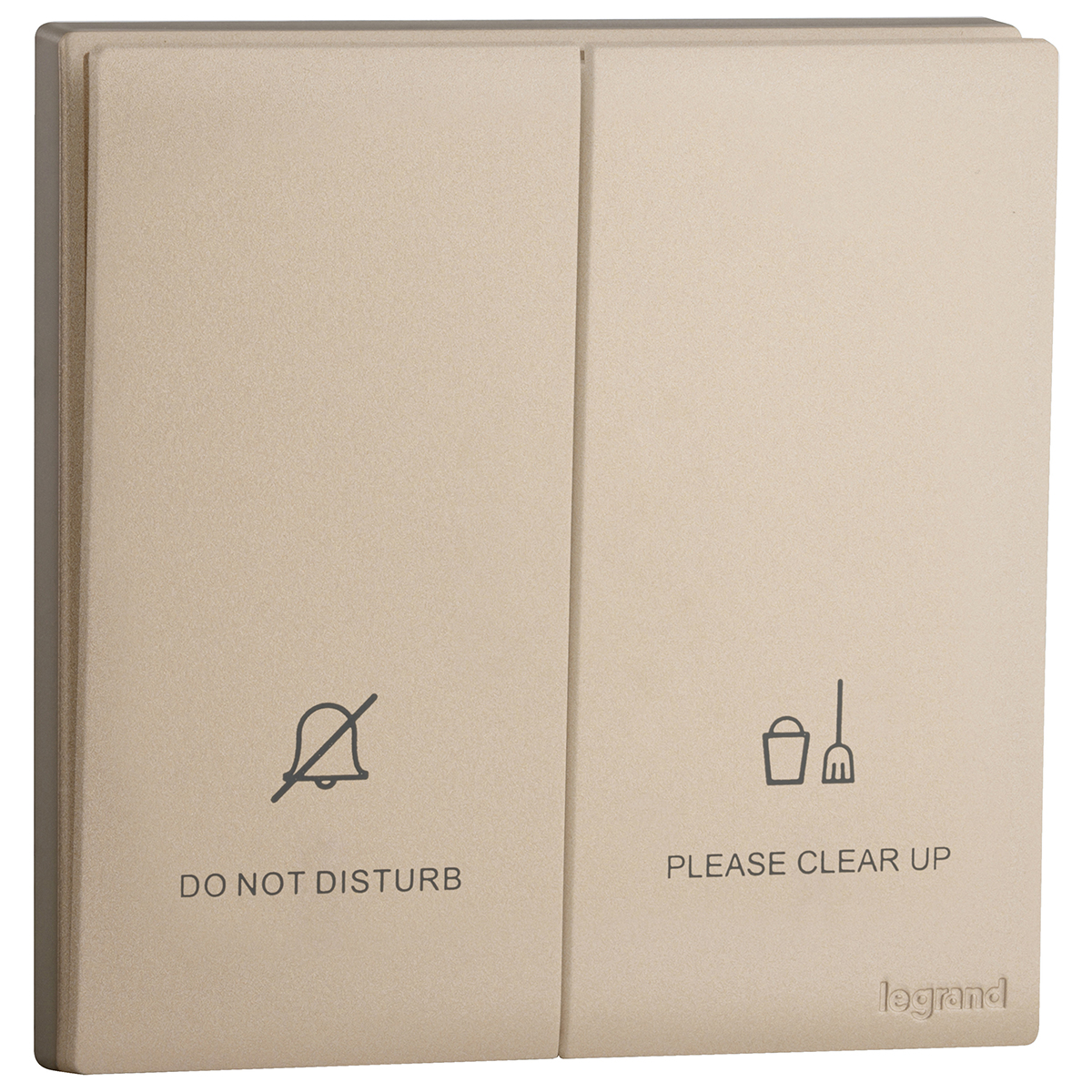 Obria 2 gang Internal Panel Dnd/Mur Switch - Rose Gold | MEC27007RG ...