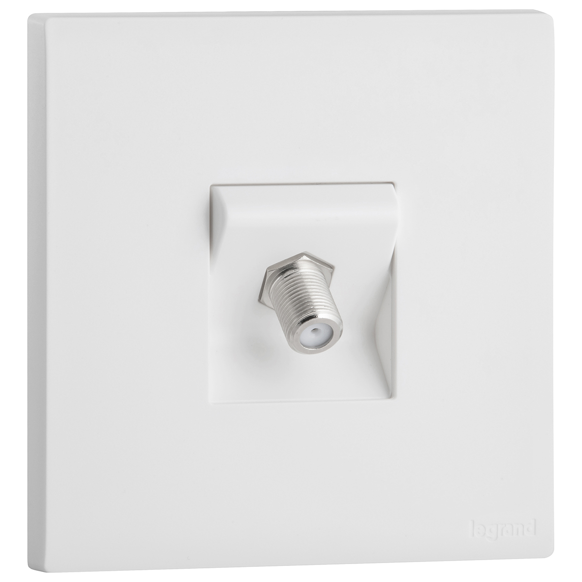 Obria TV F Type Socket Export - Matt White | MEC41066WH | 3414972675116 ...