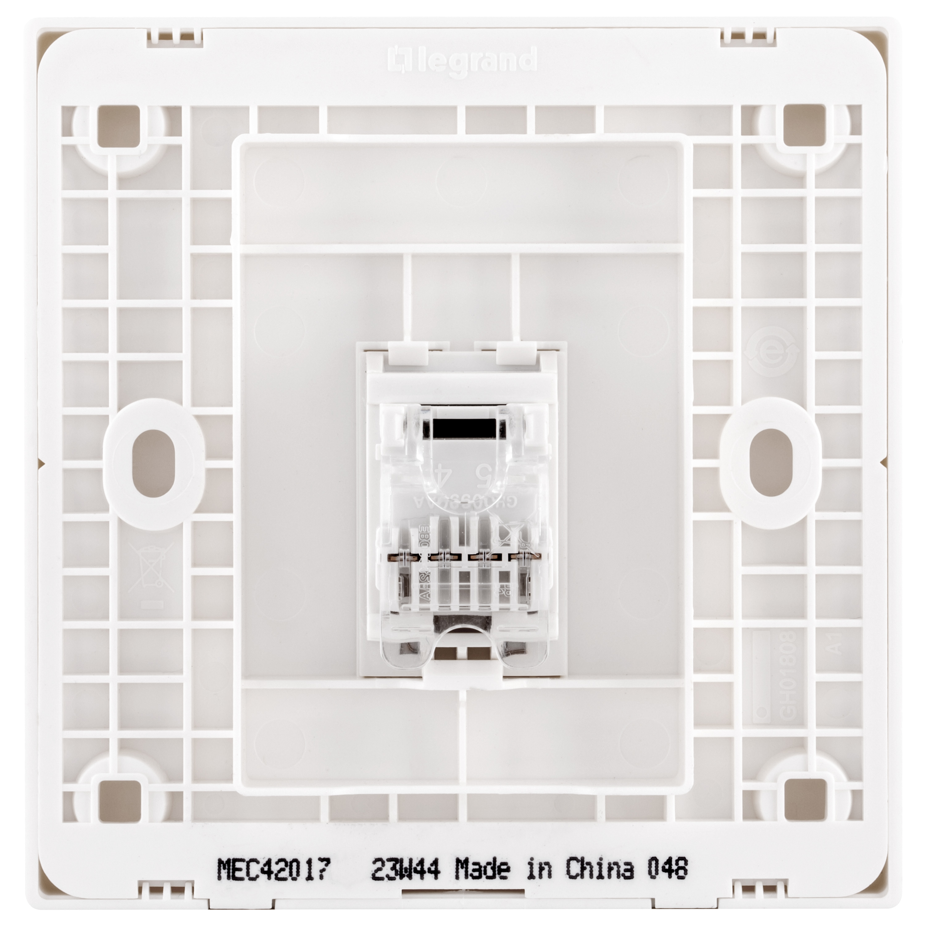 Obria RJ11 Socket - Dark Silver | MEC42017SL | 3414972675475 | Legrand