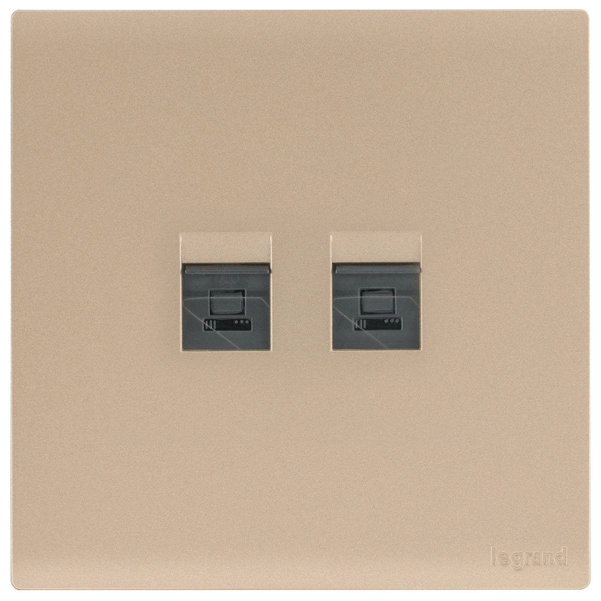 Obria RJ 45 Double Cat 6 UTP - Surface mounted - IP20 protection - With ...