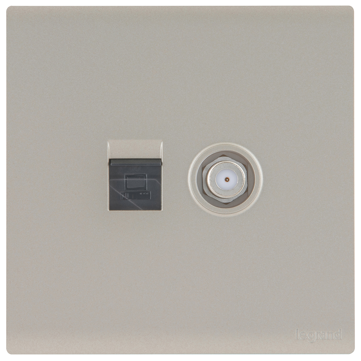 Obria TV F Type + RJ45 CAT6 - Surface mounted/recessed mounted - IP20 ...