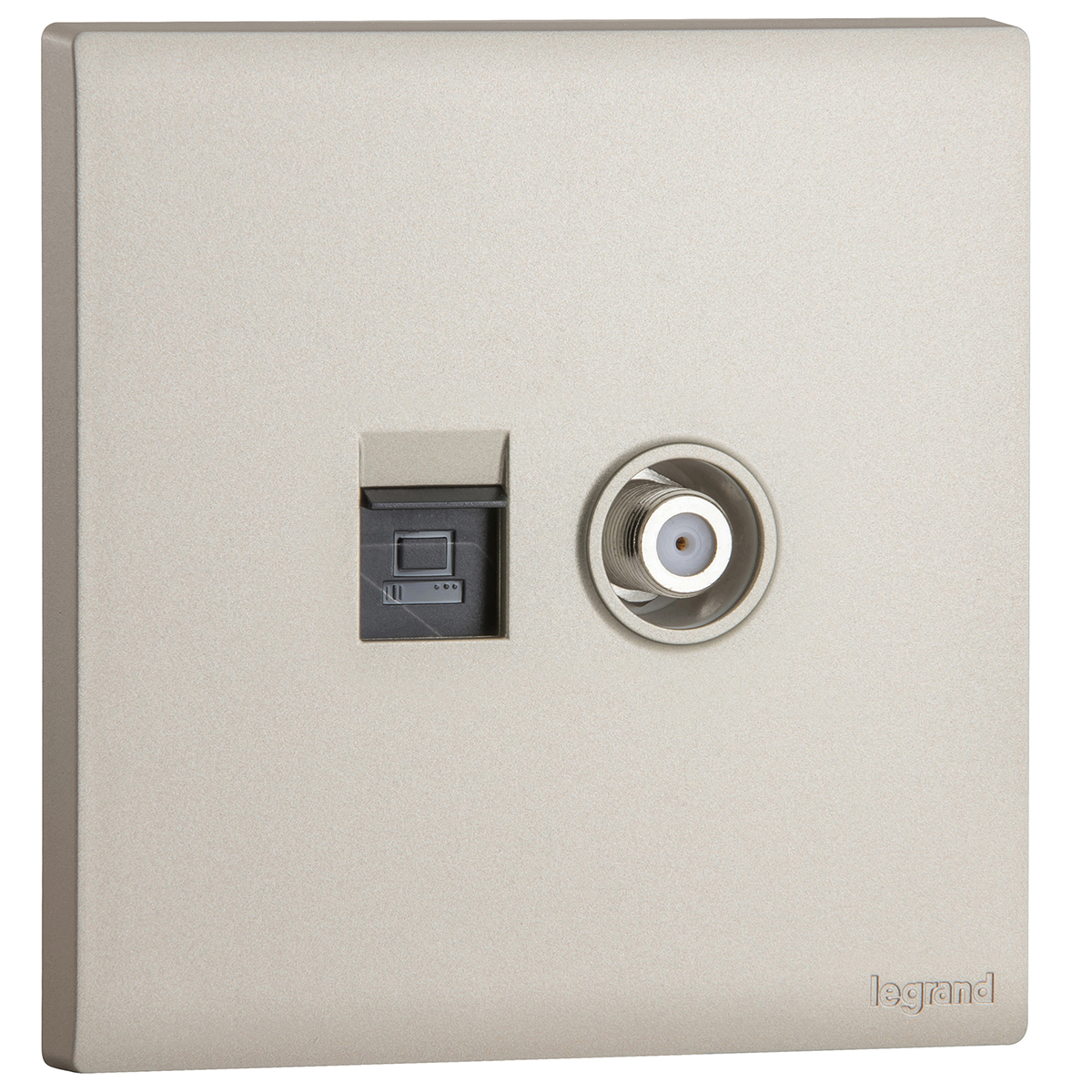 Obria TV F Type + RJ45 CAT6 - Surface mounted/recessed mounted - IP20 ...