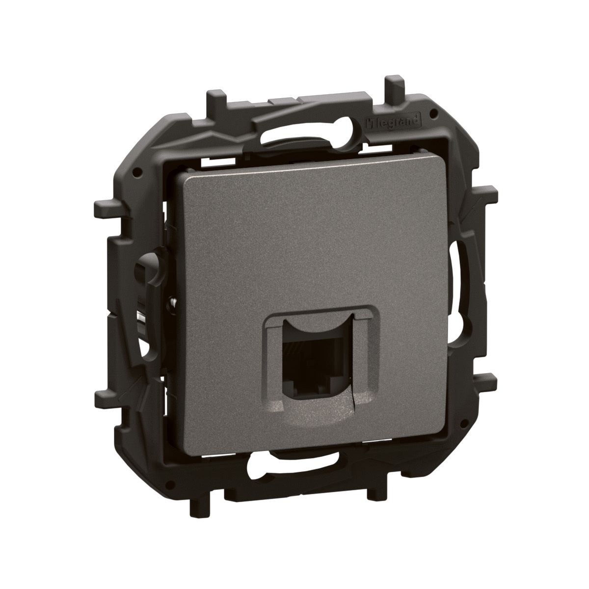 Prise téléphone RJ11 - Gris | NP421MG | 3414972773188 | Legrand