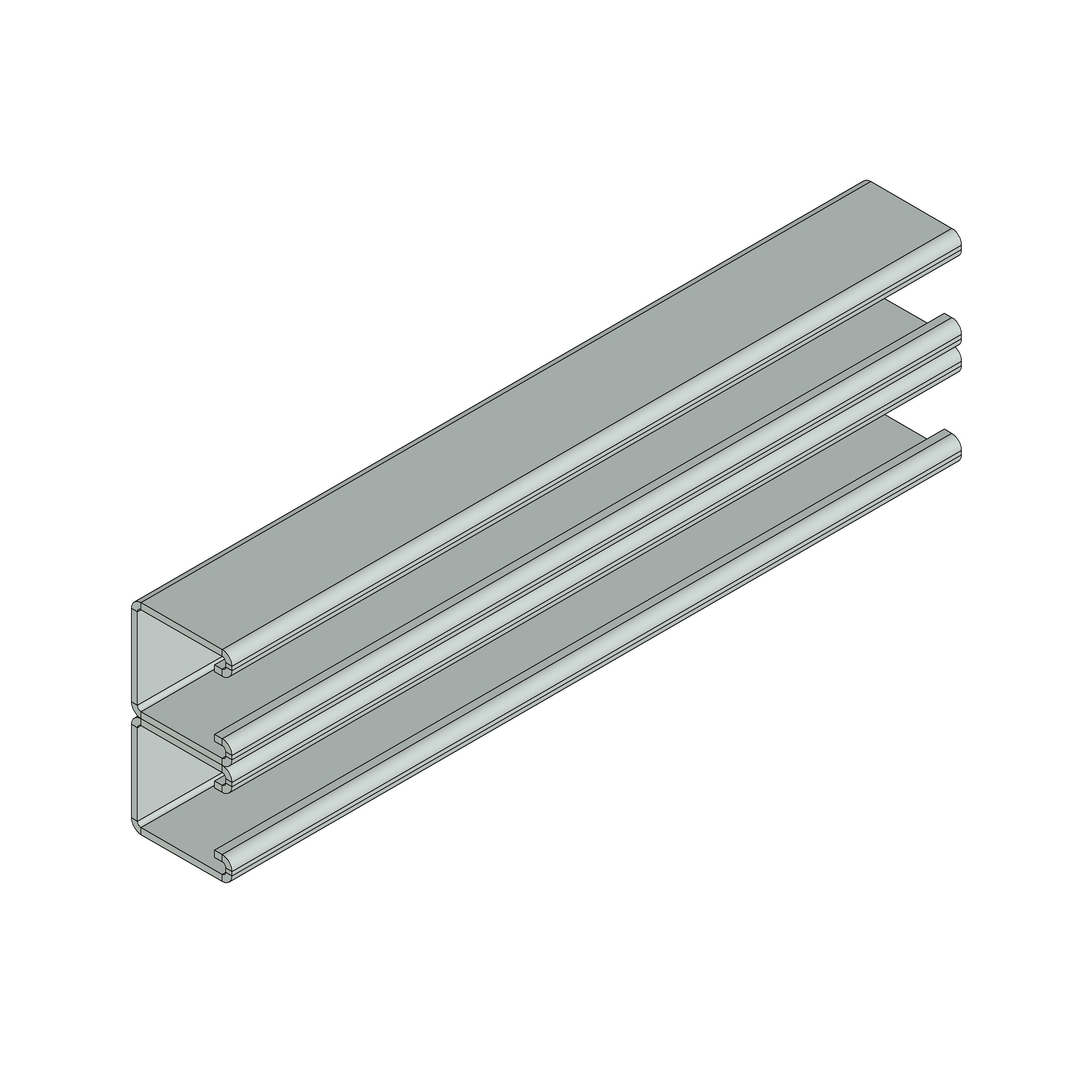 EM Series Hot Dip Galvanised Combination A Channel 6M Length ...